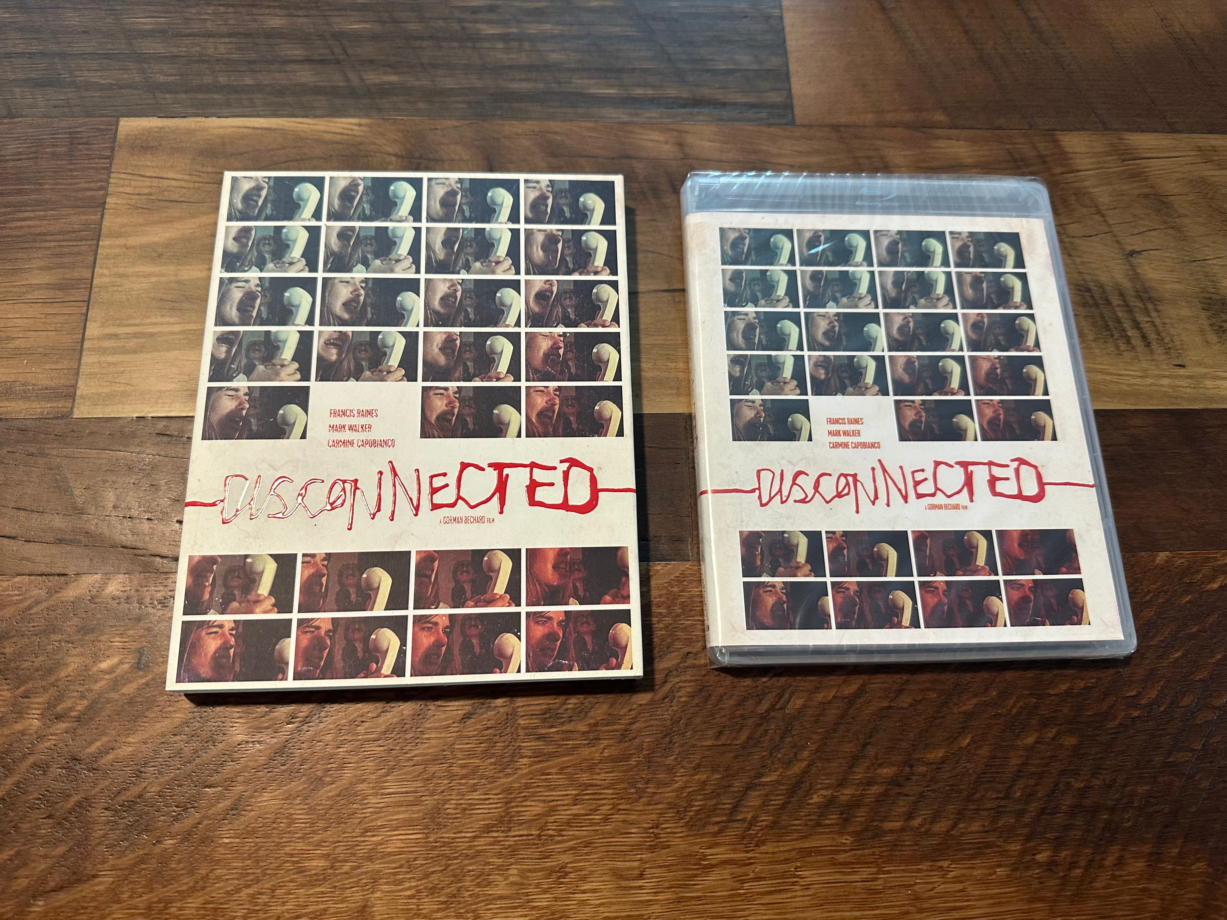 Disconnected Blu ray/DVD-Vinegar Syndrome-OOP Slipcover-80’s-NEW – DVDHorrorman