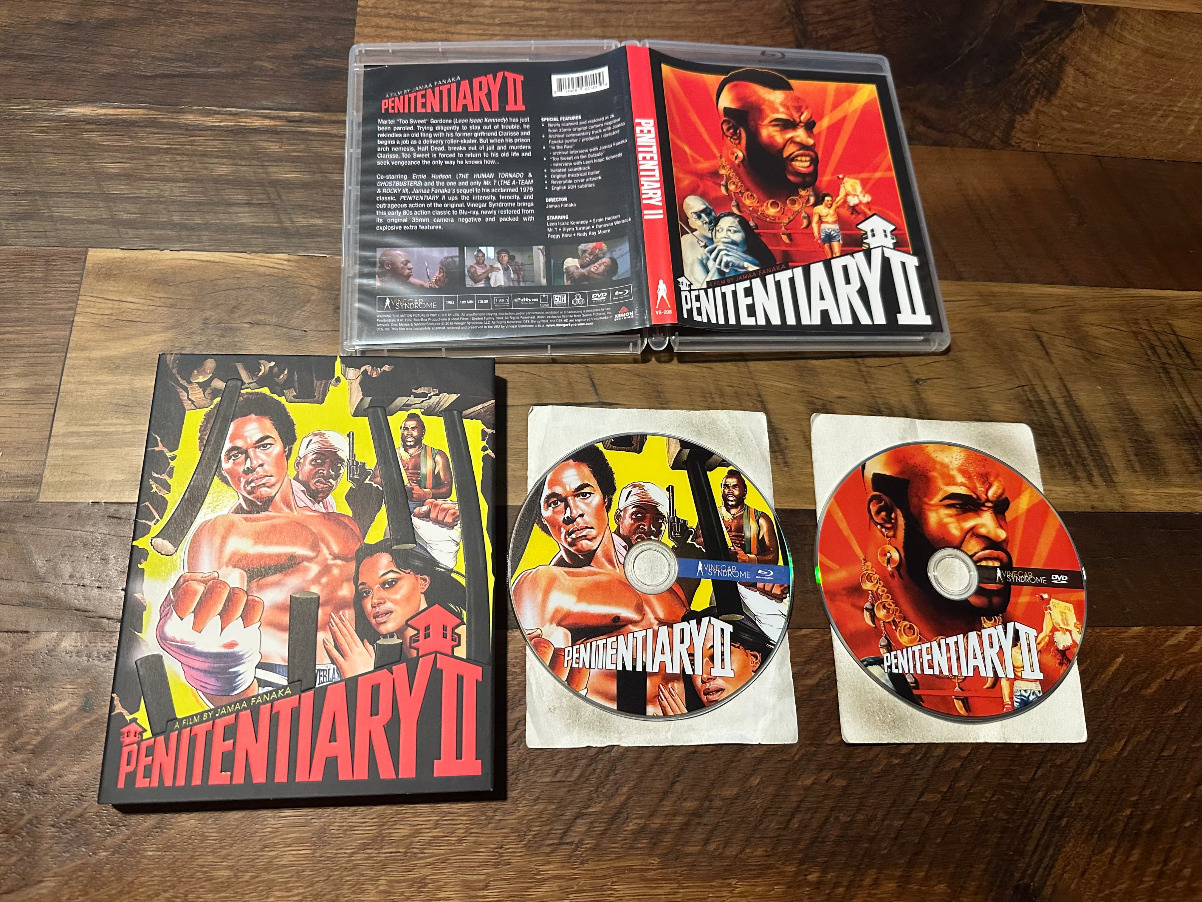 Penitentiary II Blu ray-Vinegar Syndrome-OOP Slipcover-80’s Classic – DVDHorrorman