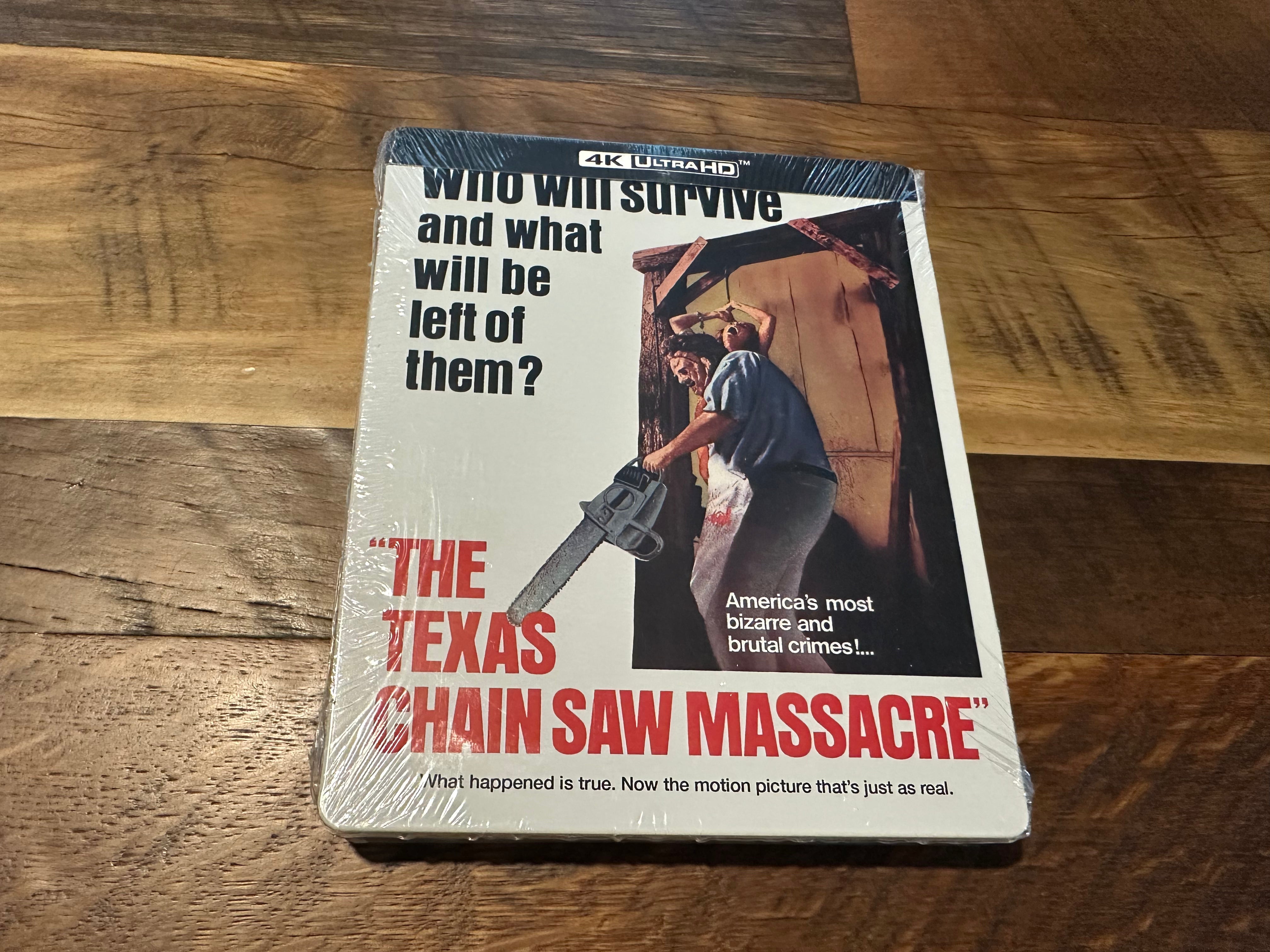 The Texas Chainsaw Massacre 4K Ultra HD-Dark Sky Films-Steelbook-NEW – DVDHorrorman