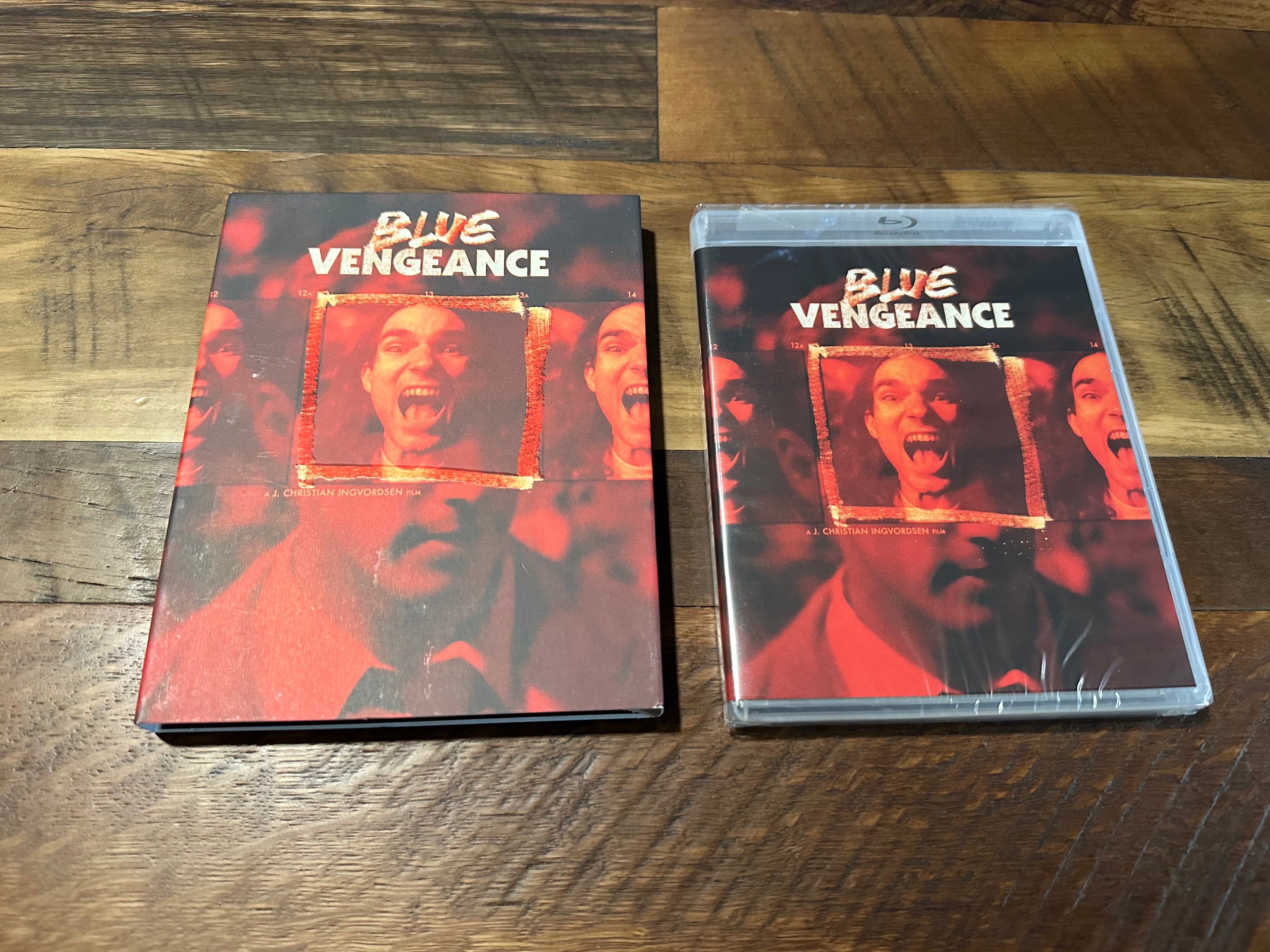 Blue Vengeance Blu ray-Vinegar Syndrome-Slipcover-80’s Classic-NEW- – DVDHorrorman