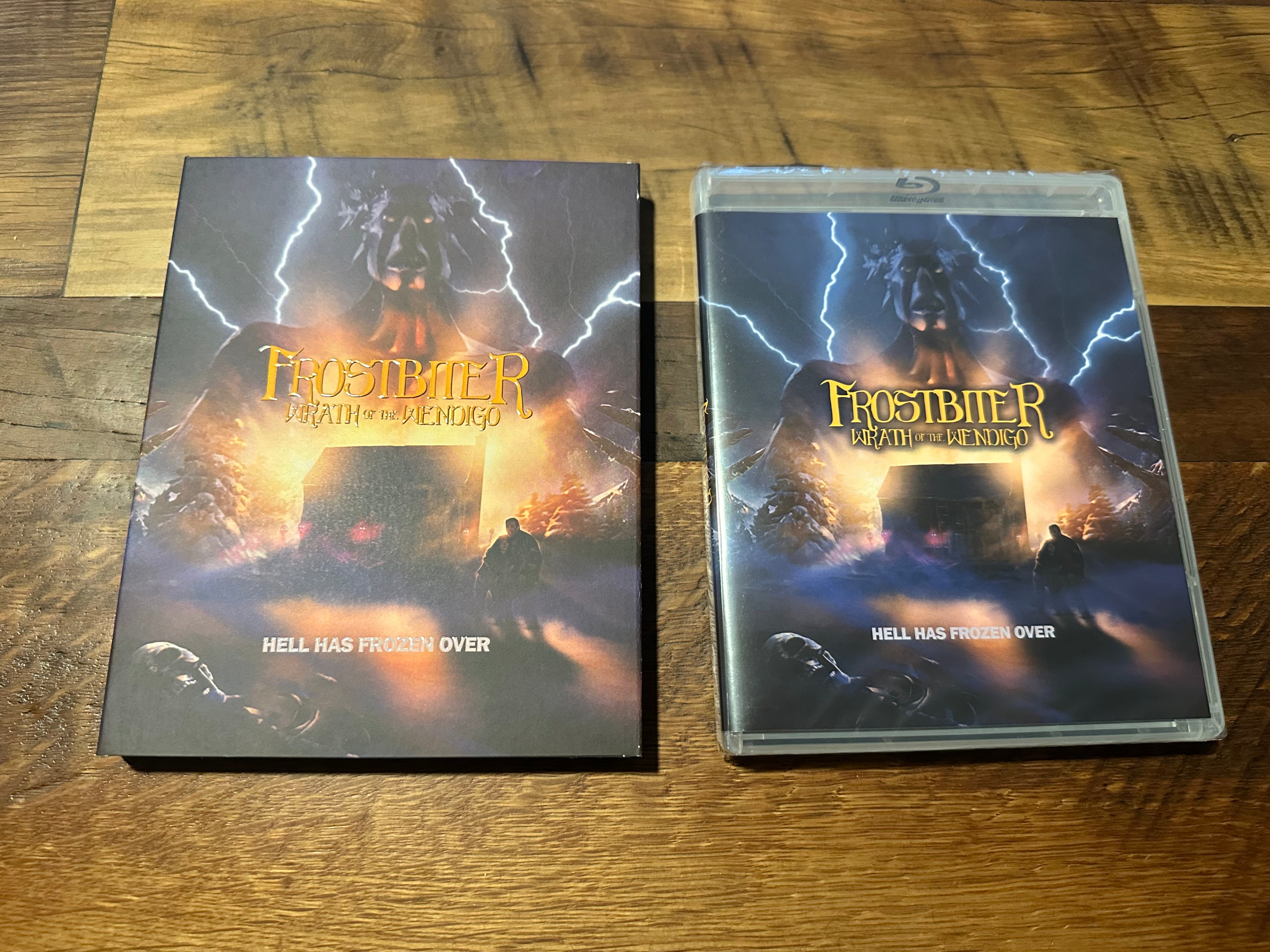 Frostbiter Wrath of the Wendigo Blu ray-Vinegar Syndrome-Slipcover-NEW – DVDHorrorman