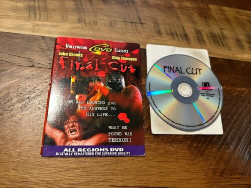 Final Cut DVD*Hollywood DVD Classics*90's Horror*Region Free*Cardboard ...