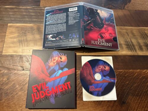 Evil Judgment Blu ray*Vinegar Syndrome*Slipcover*Widescreen*80's Class ...