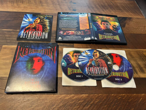 Retribution Blu ray/CD*Severin Films*80s Horror Classic*Rare Slipcover ...