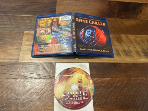 Spine Chiller Blu-ray-Scream Team Releasing-Rare Cast Signed X5-Obscur ...
