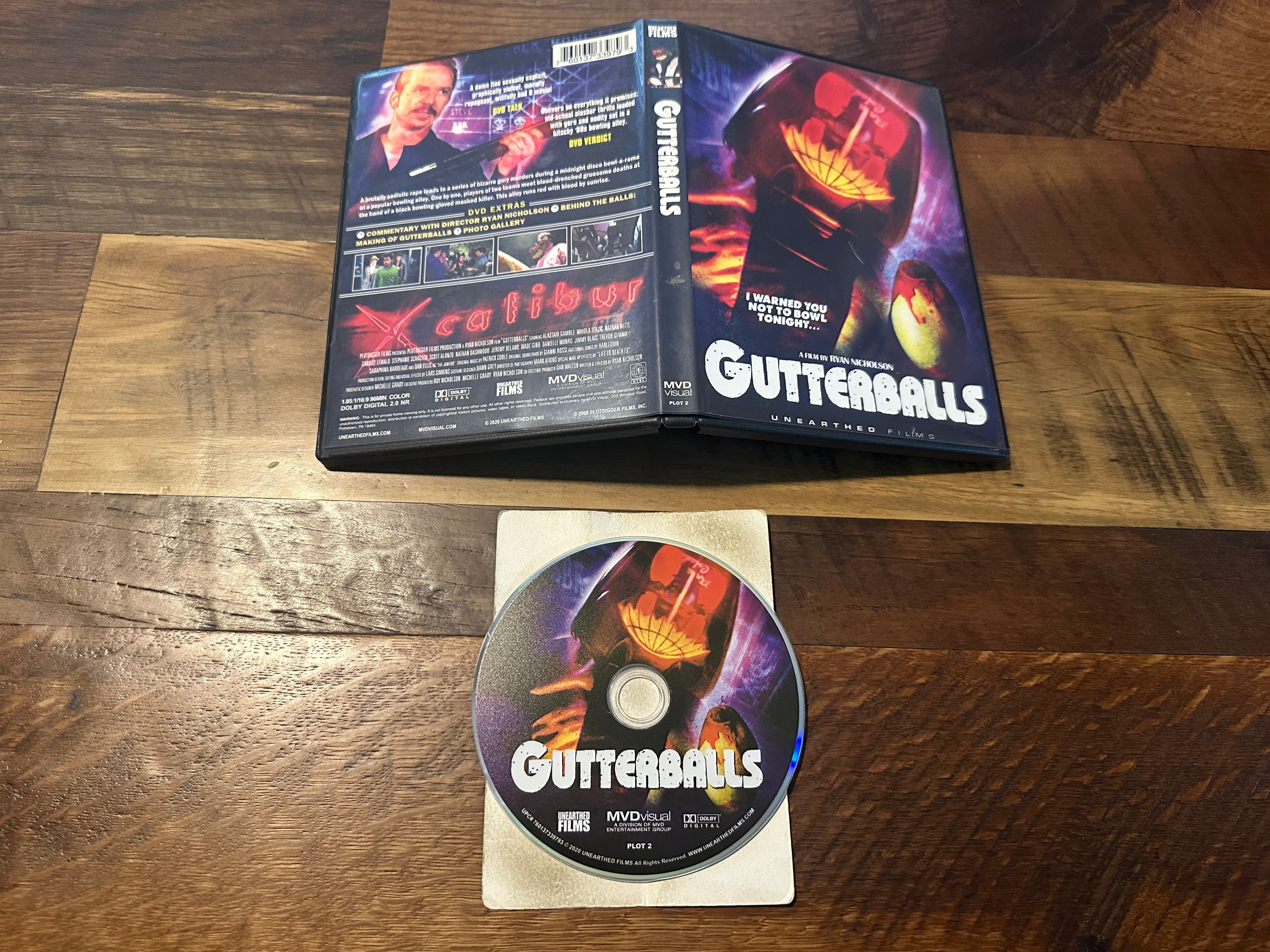 Gutterballs (DVD, Unearthed Films, Ryan Nicholson Horror Classic ...