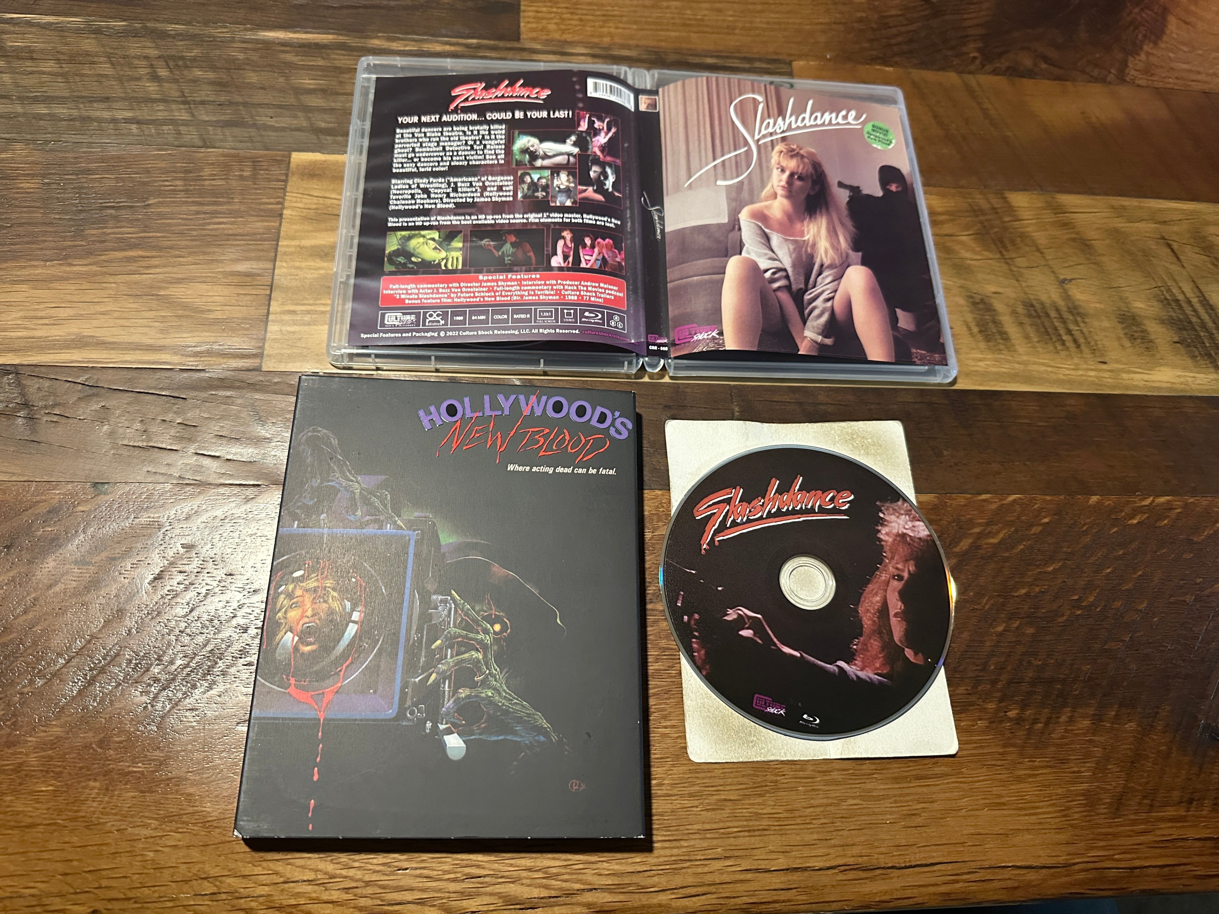 Slashdance (Blu ray, Vinegar Syndrome, Slipcover, 80’s Horror Classic ...