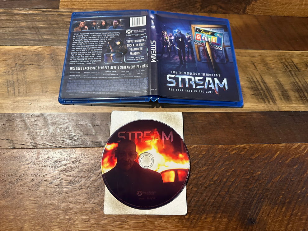 Stream (Blu ray, Fuzz On the Lens Prod, 2024 Obscure Horror) – DVDHorrorman