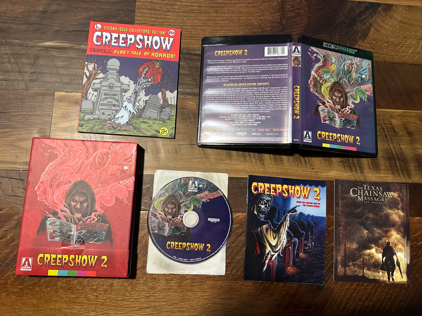 Creepshow 2 (4K Ultra HD, Arrow Video, Limited Edition, Classic Horror ...