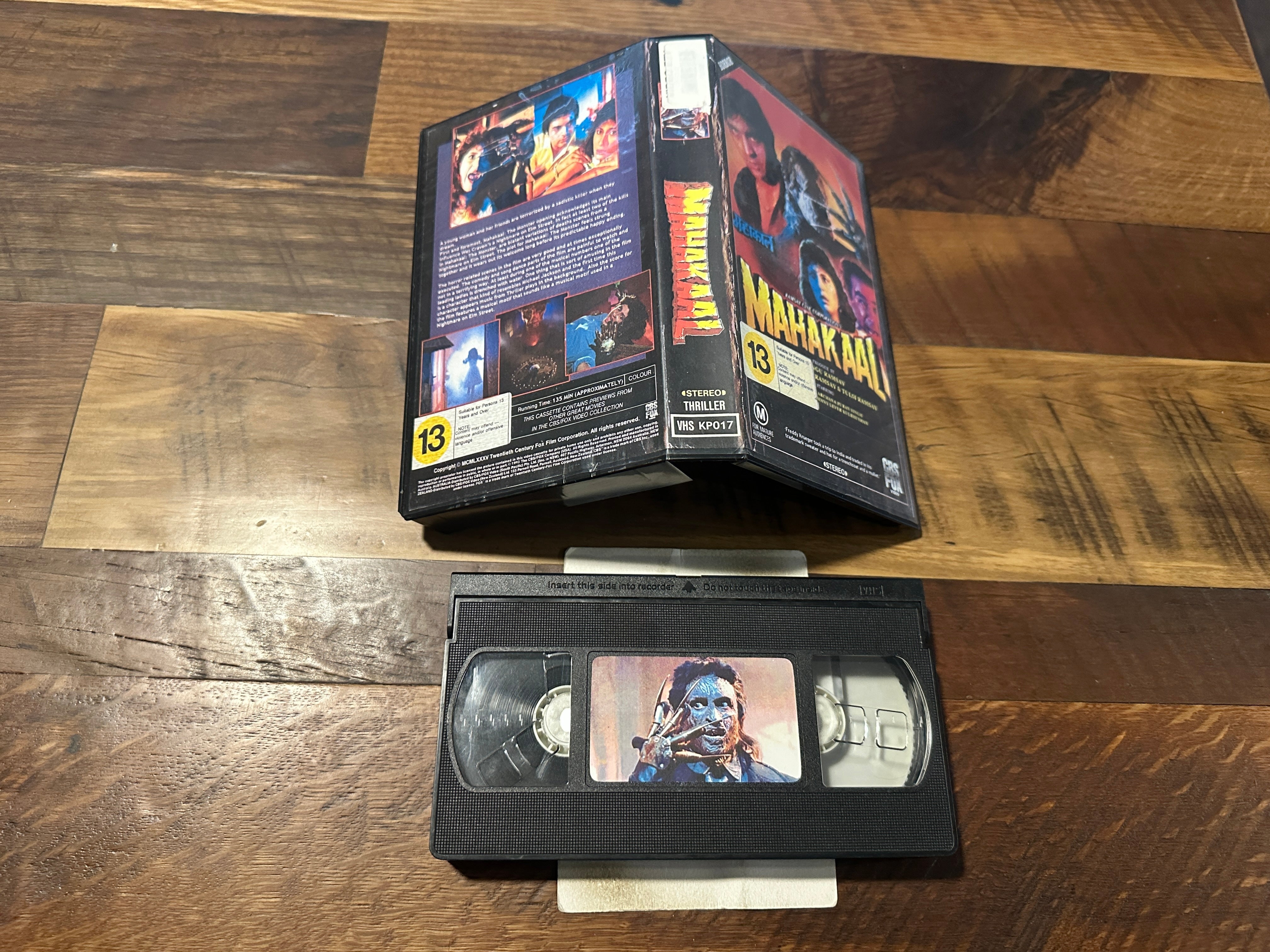 Mahakaal (VHS, Bollywood 90’s Horror Classic, Freddy Style) – DVDHorrorman
