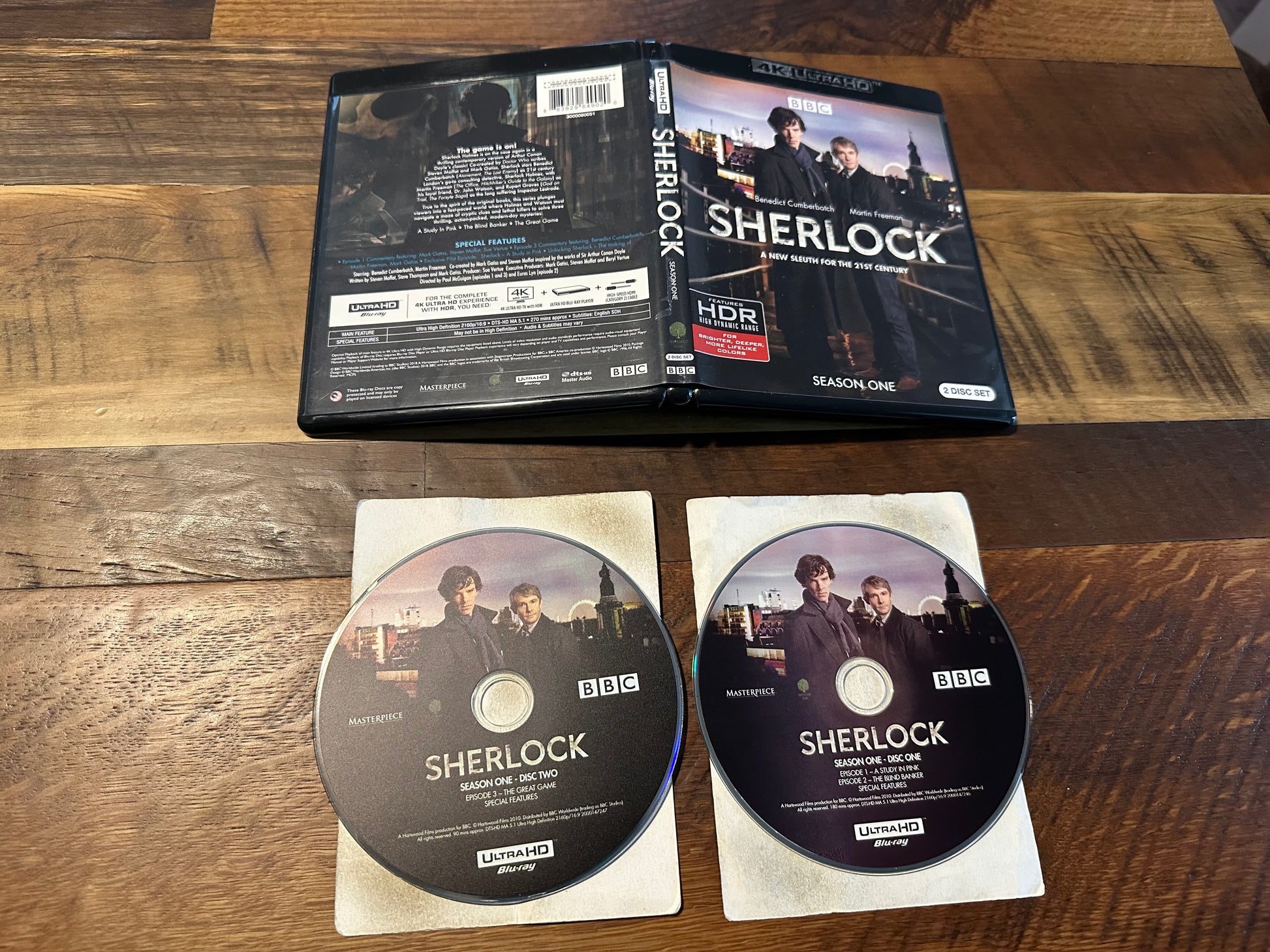 Sherlock Season One 4K Ultra HD-A New Sleuth For The 21st Century-BBC ...