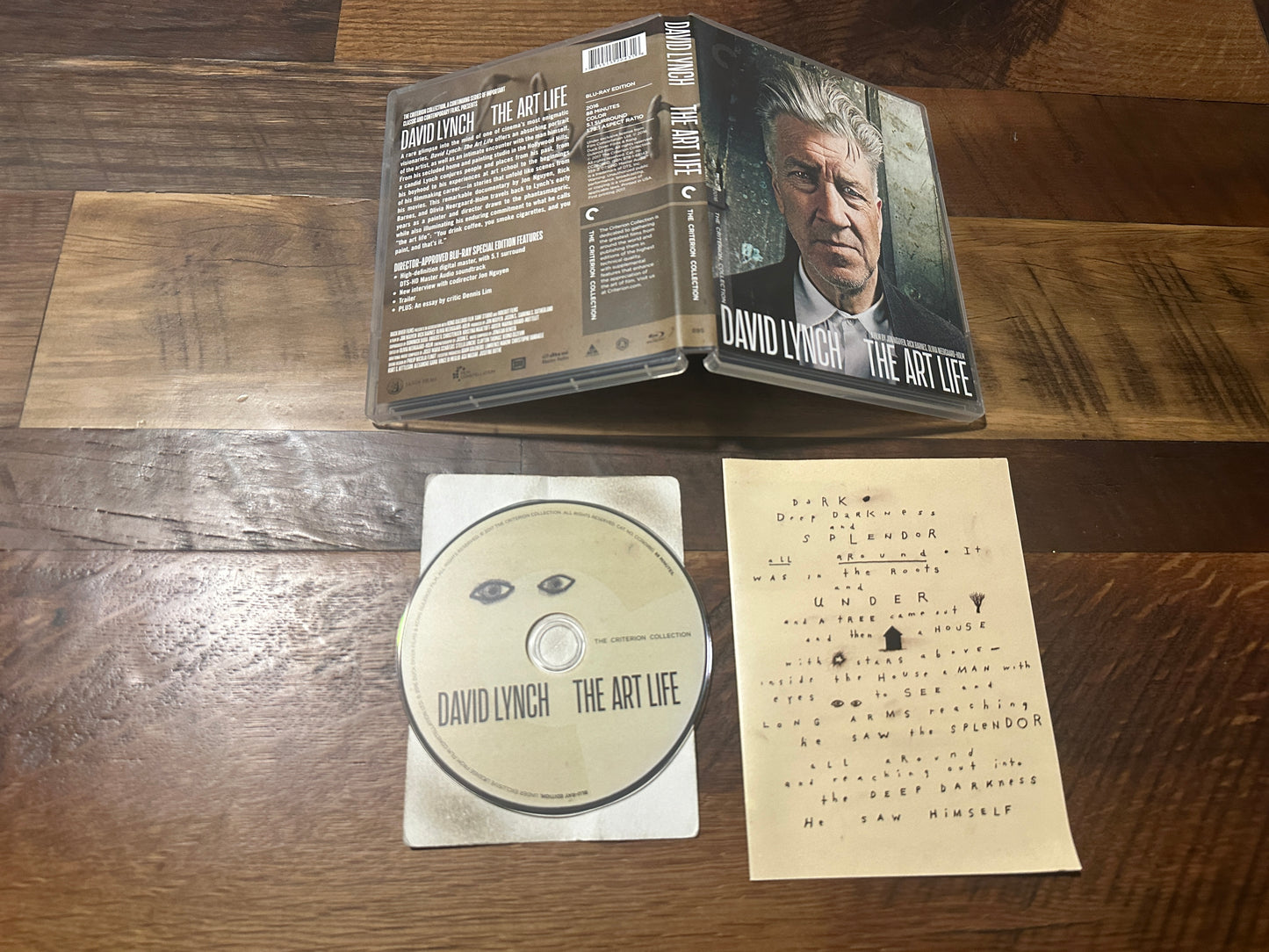 David Lynch The Art Life (Blu ray, Criterion Collection, Special Ed, 2 ...