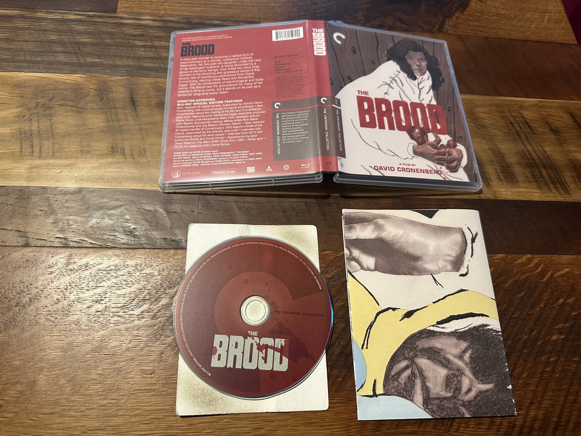 The Brood Blu ray-Criterion Collection-Cronenberg Horror-Widescreen ...
