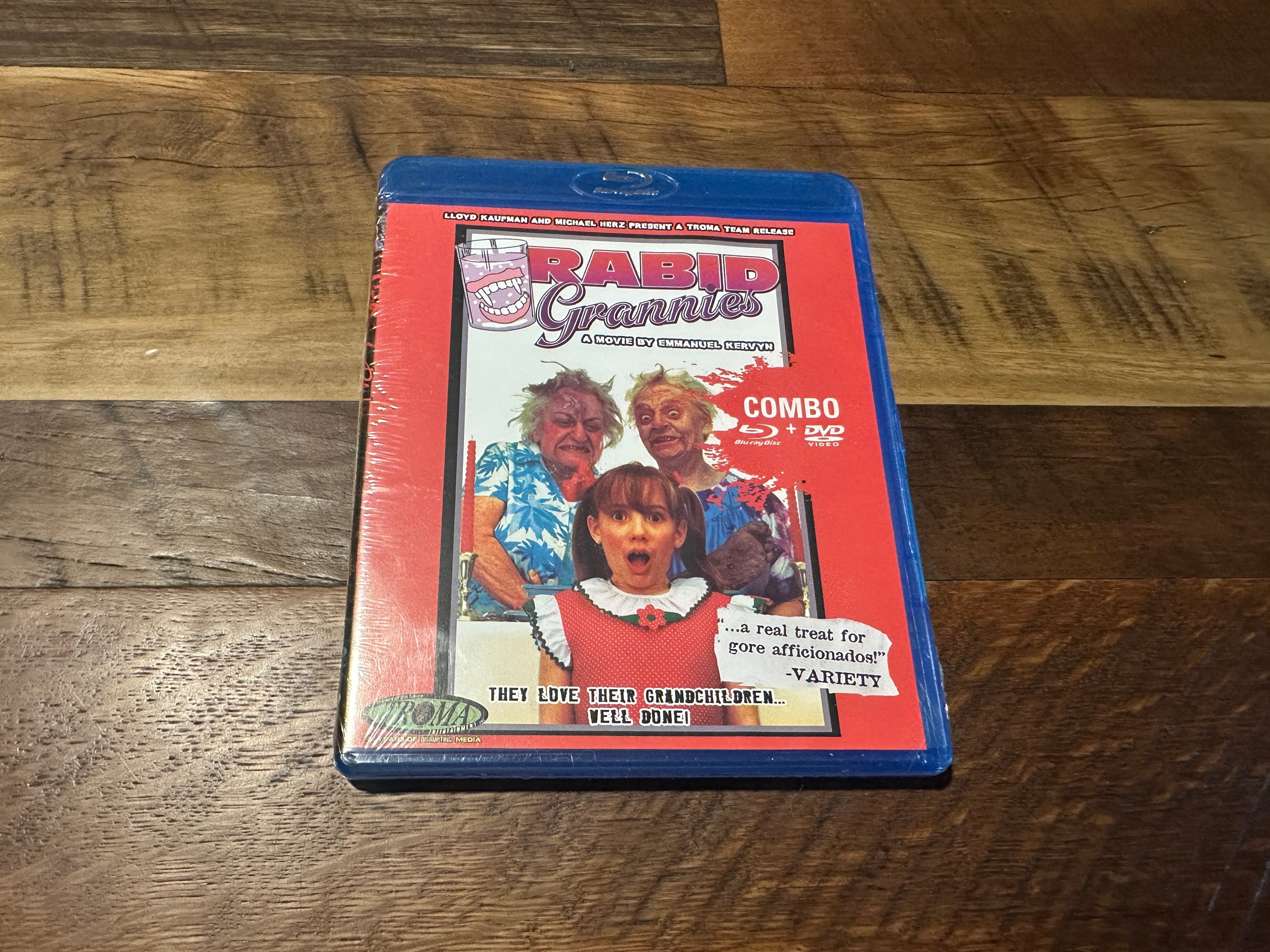 Rabid Grannies (Blu ray, Vinegar Syndrome, 80’s Horror Classic, NEW ...
