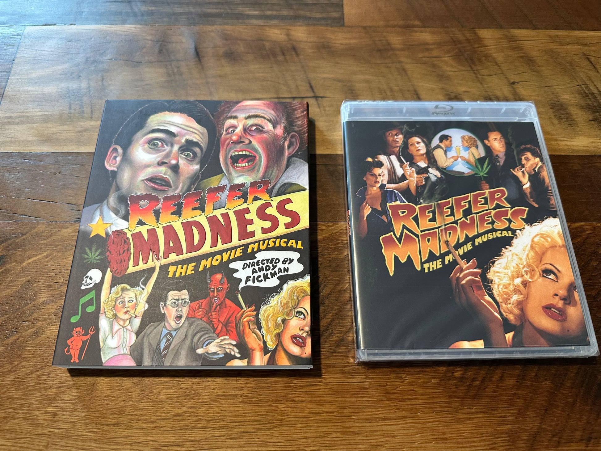 Reefer Madness The Movie Musical Blu ray-Vinegar Syndrome Partner Labe ...
