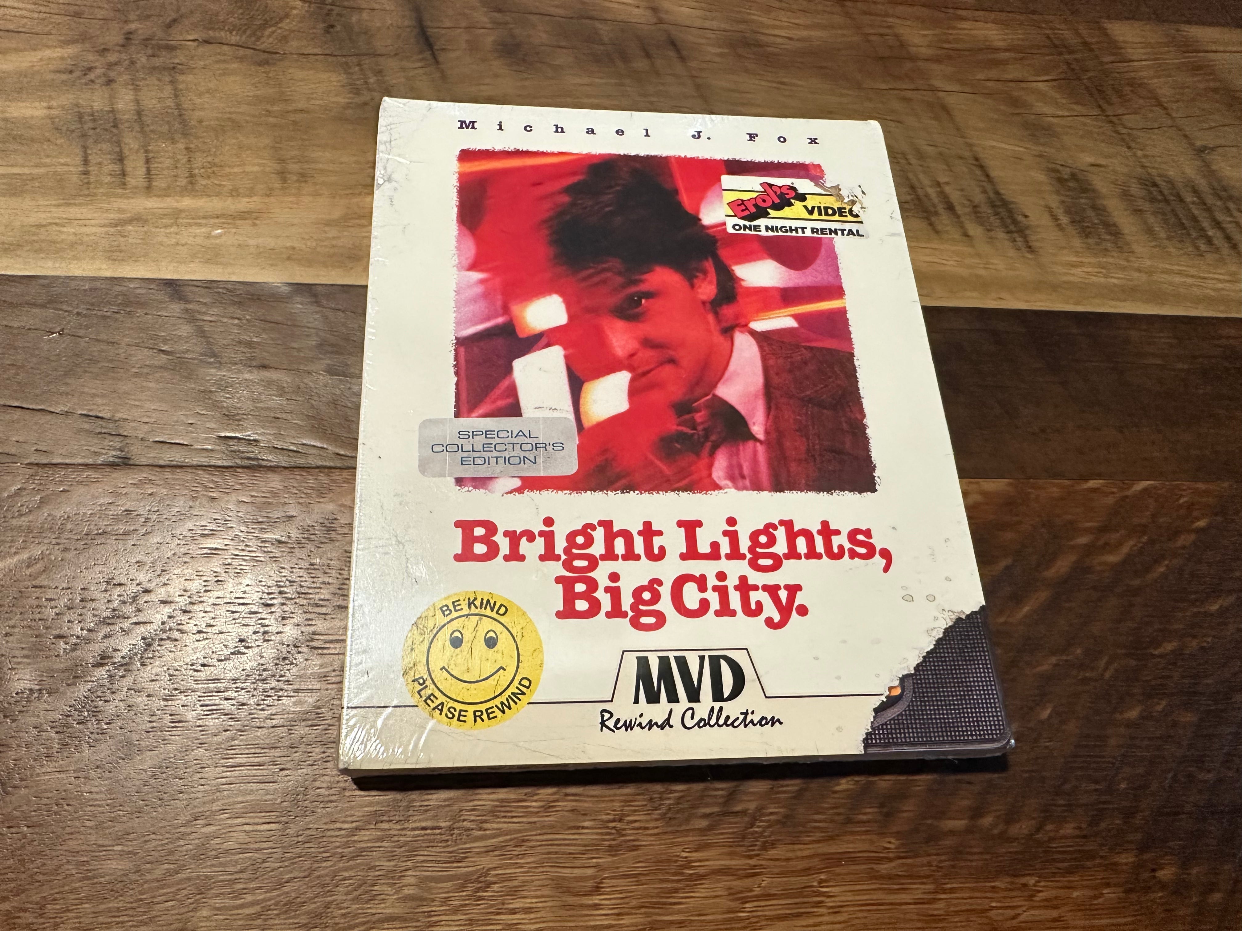 Bright Lights, Big City Blu ray-MVD Rewind Collection-Slipcover-NEW ...