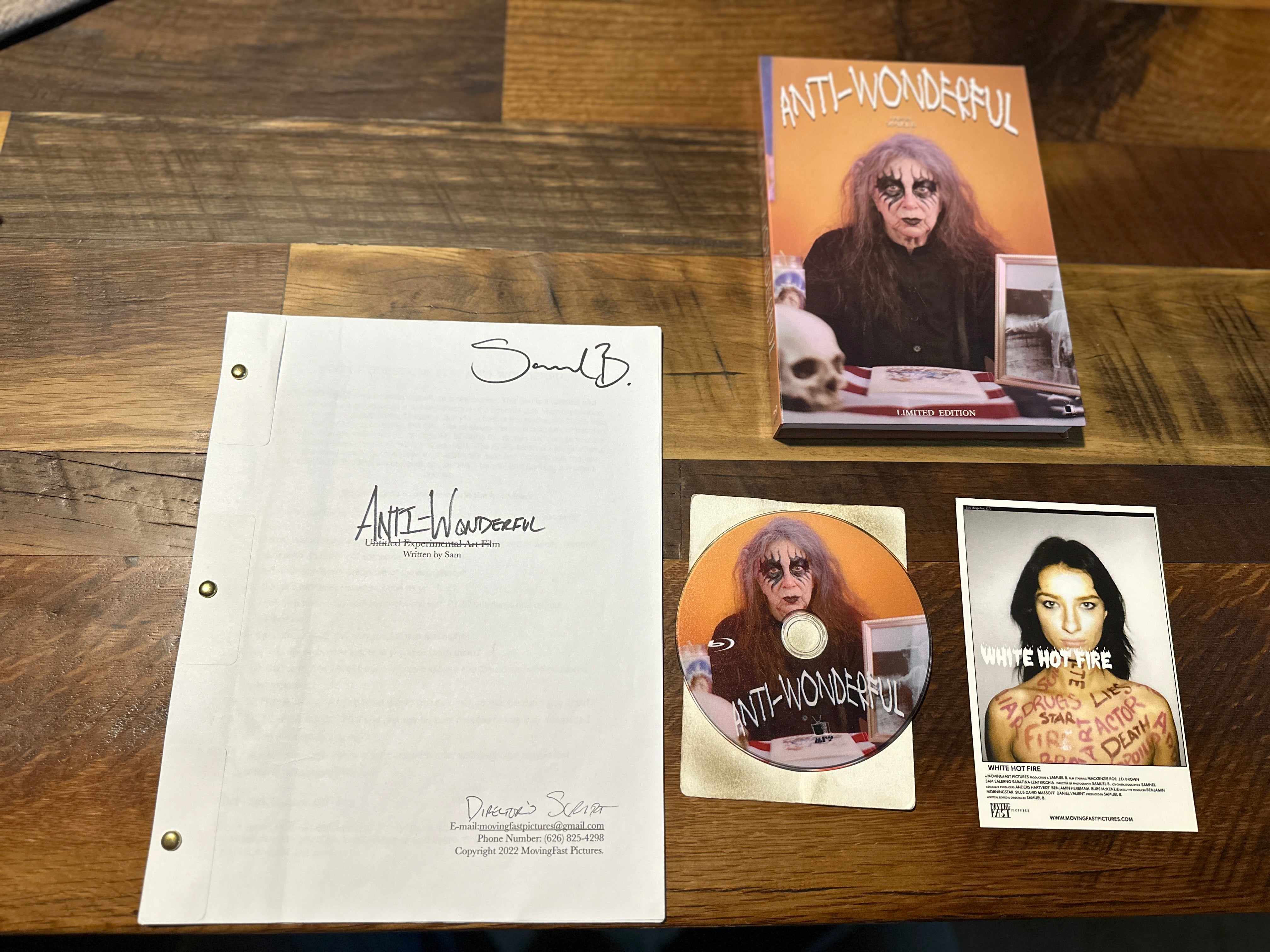 Anti Wonderful (Blu ray,Rare Hard Box, ONLY 300 Made, Moving Fast Pict ...
