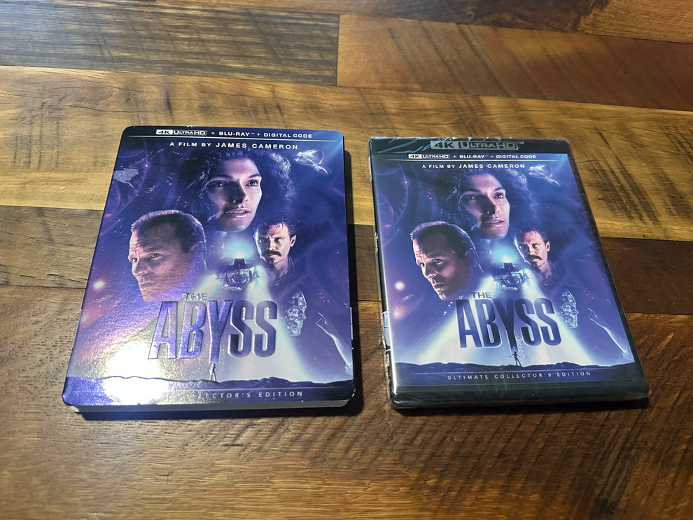 The Abyss (4K Ultra HD/Blu ray, 20th Century Fox, Slipcover, NEW/Seale – DVDHorrorman