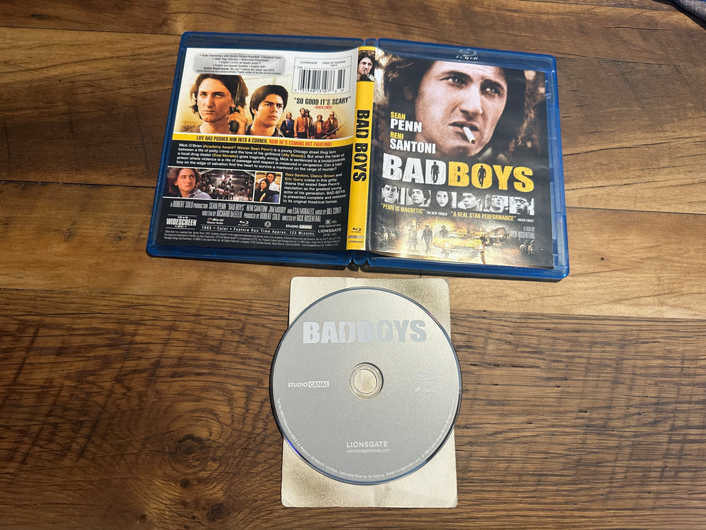 Bad Boys (Blu ray, Lionsgate, Sean Penn 80’s Classic, Widescreen ...