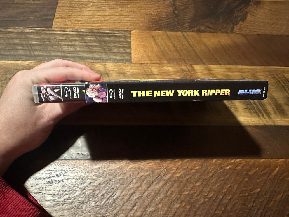 The New York Ripper (Blu ray/CD-Blue Underground, Lenticular Slipcover ...