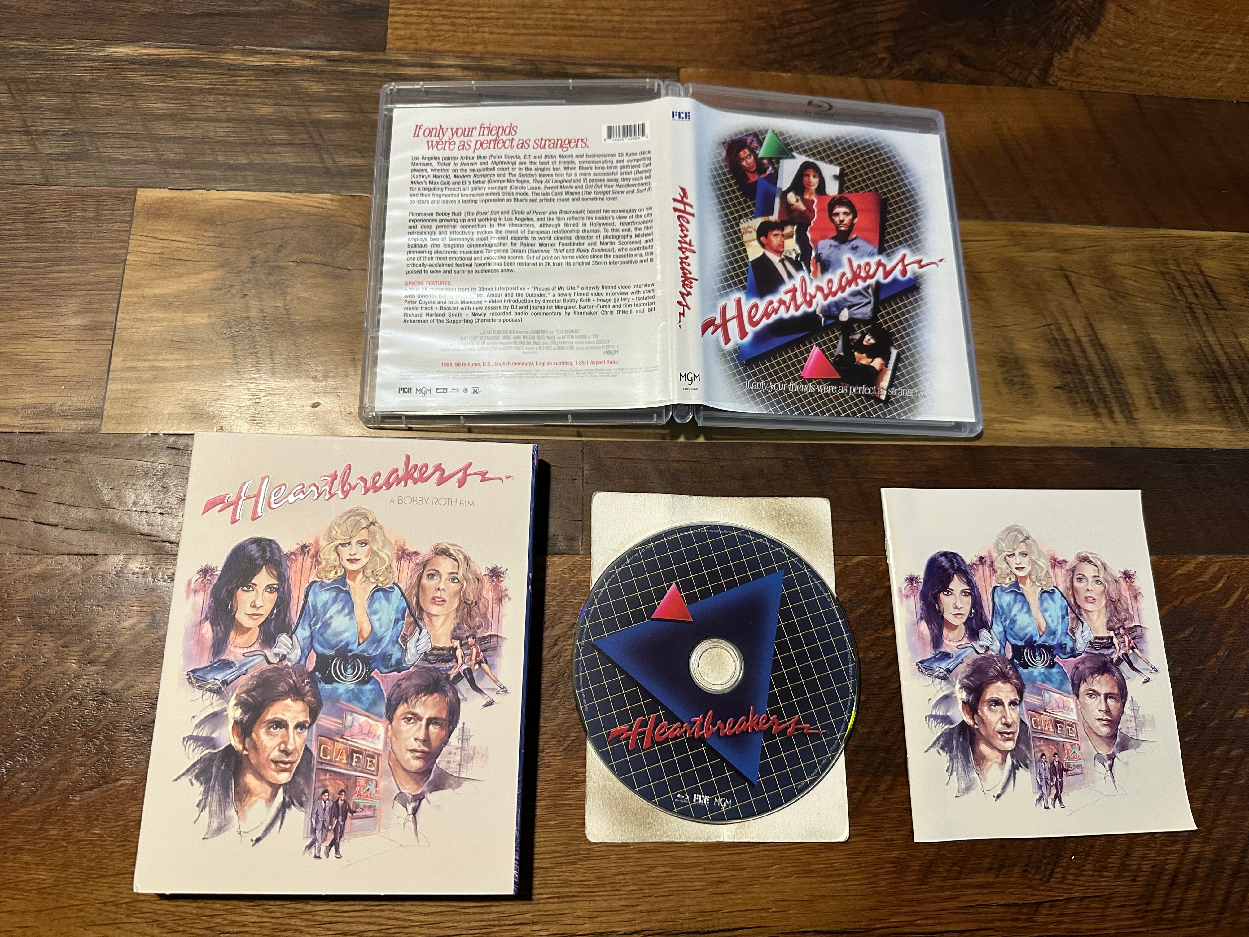 Heartbreakers (Blu ray, Vinegar Syndrome Partner Label, Slipcover ...