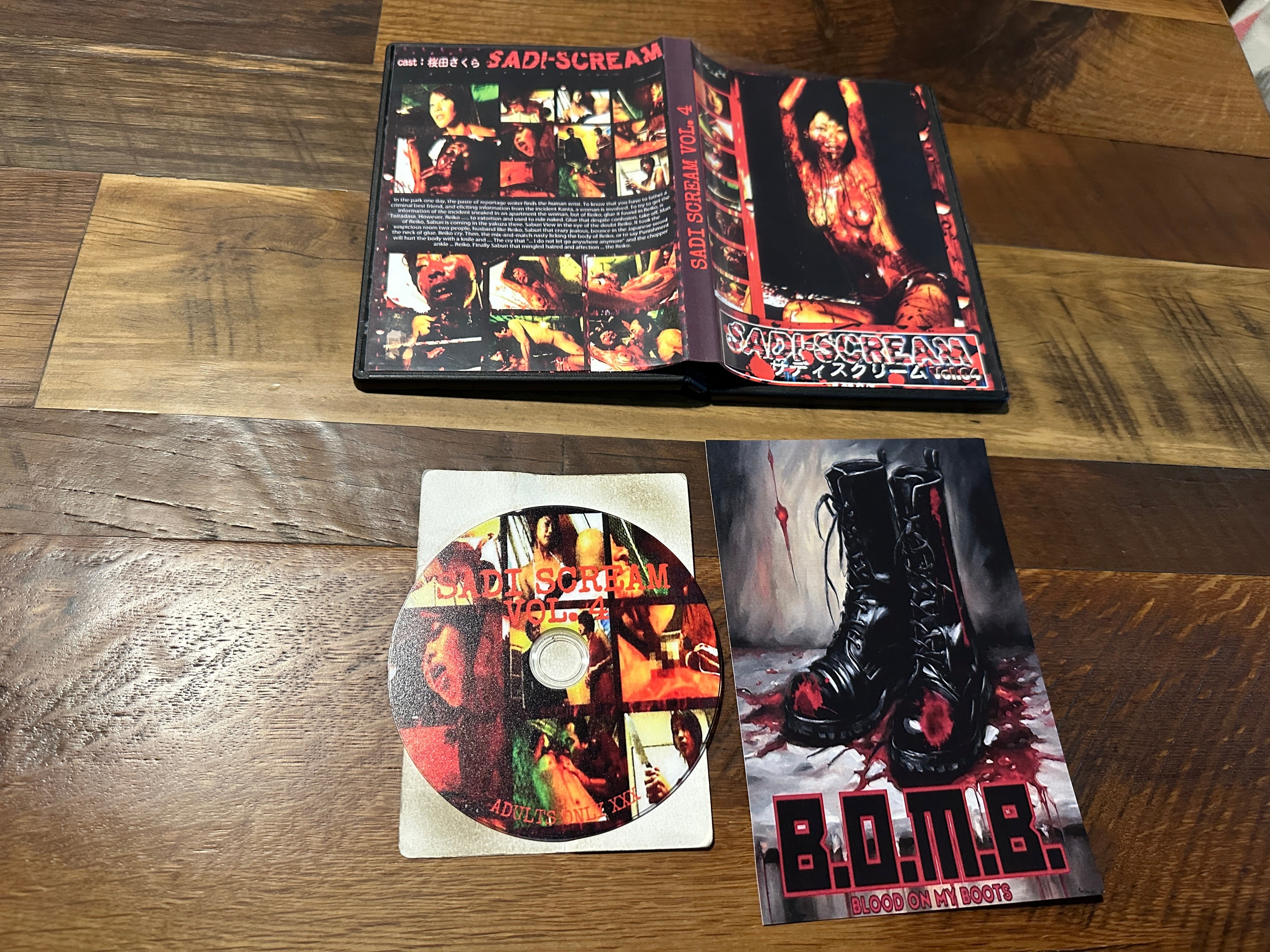 Sadi-Scream Vol. 04 (DVD-R, Very Disturbing, This Is Some Messed Sh*t ...