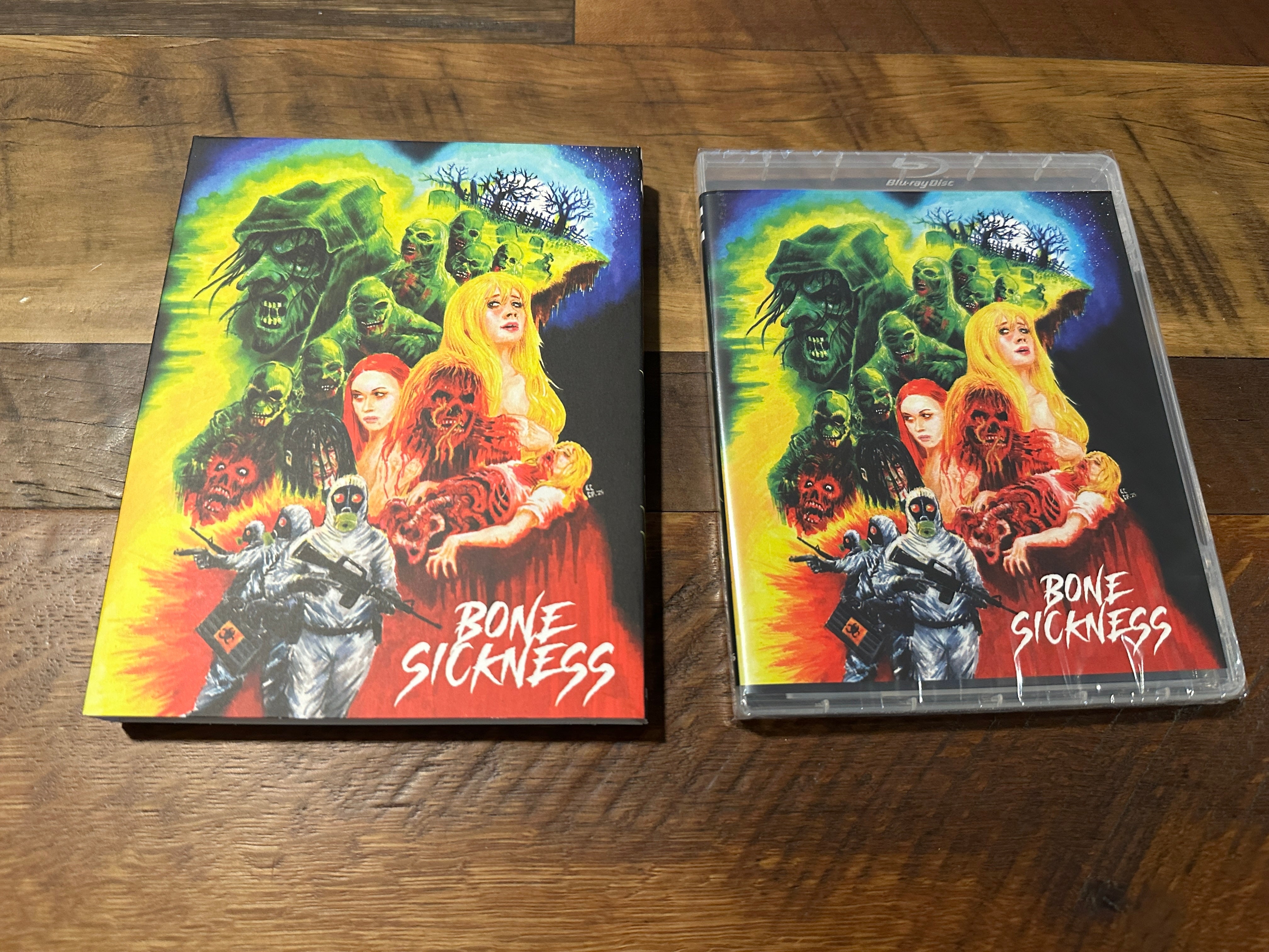 Bone Sickness (Blu ray, Vinegar Syndrome Partner Label, Slipcover, NEW ...