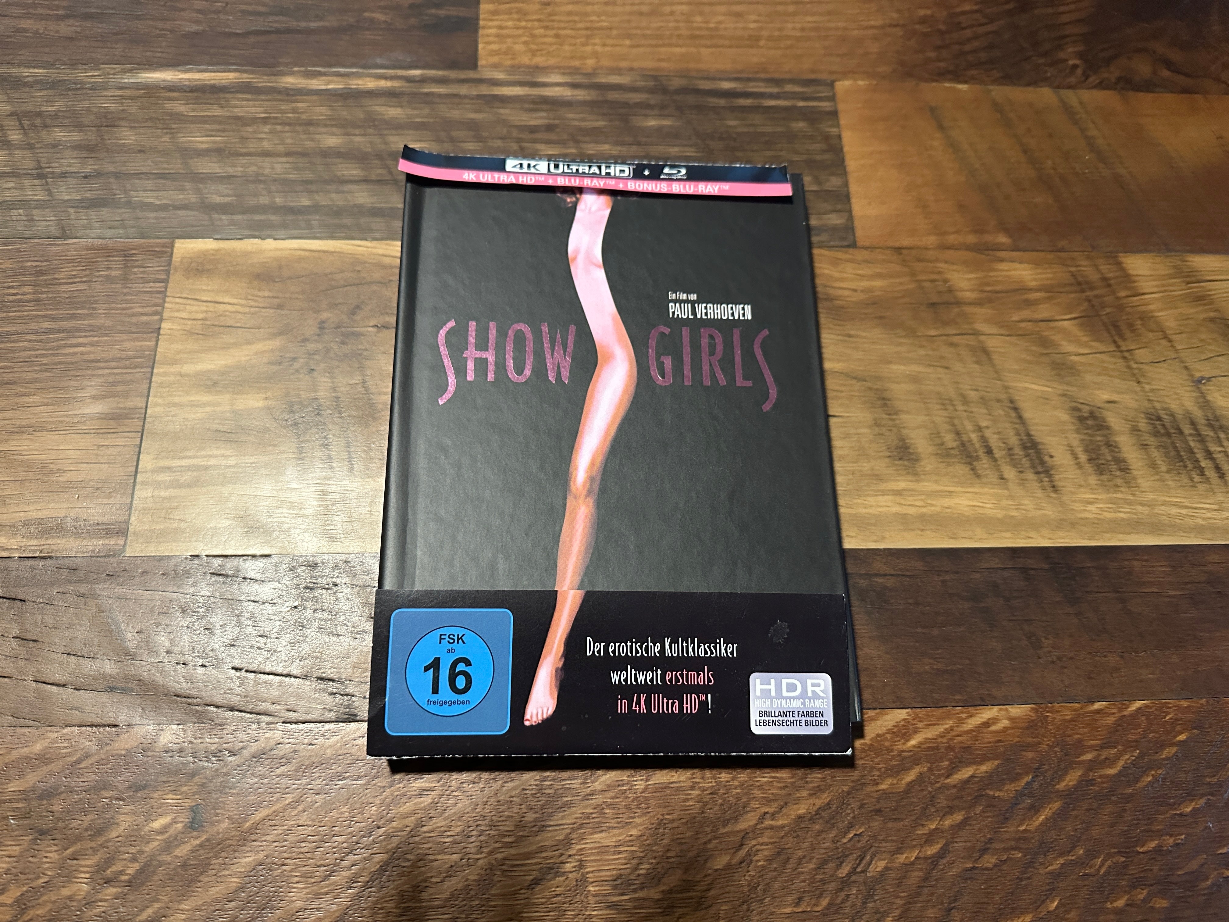Showgirls & You Don’t Nomi (4K Ultra HD/Blu ray, Mediabook, 3 Disc ...