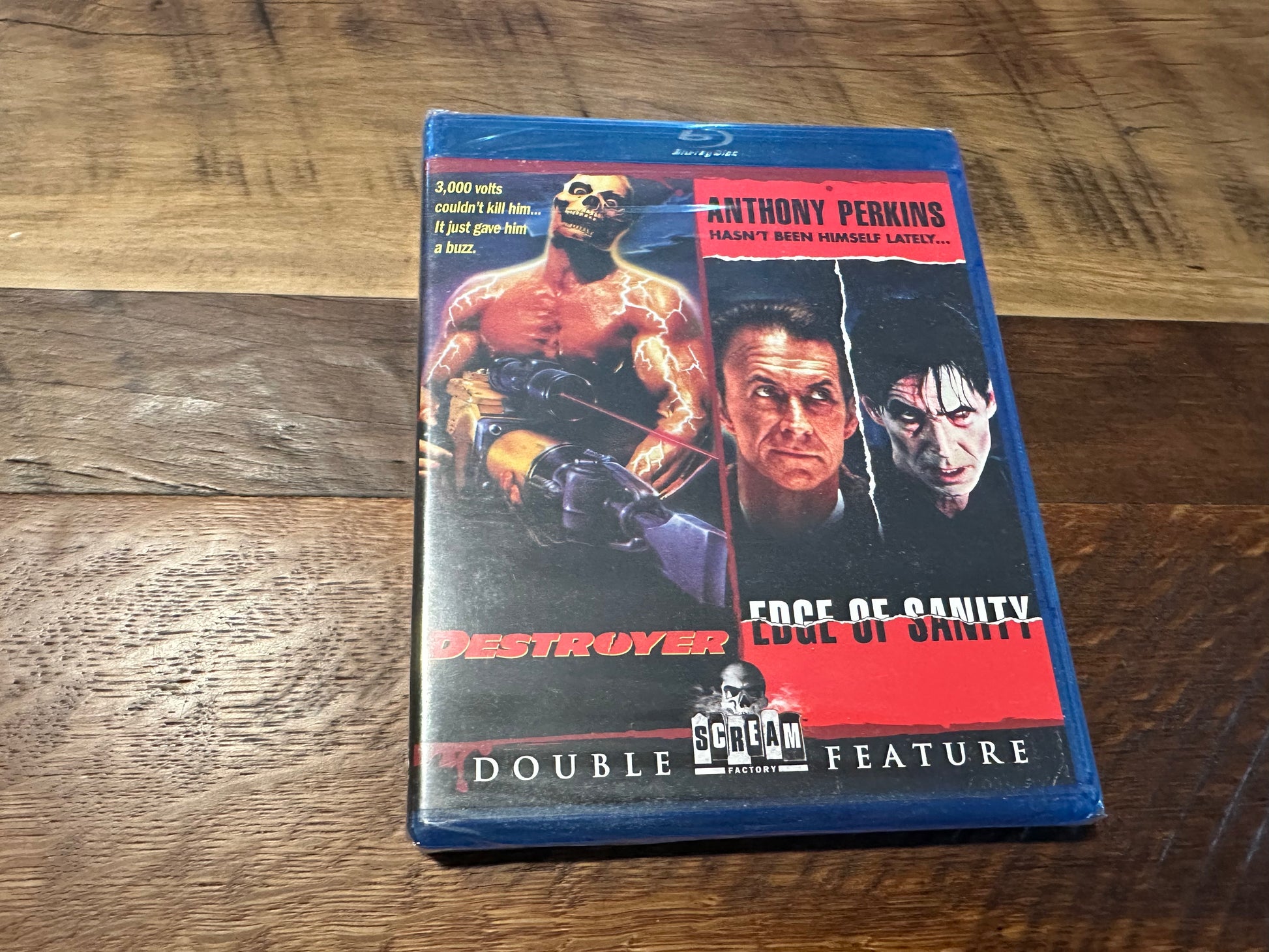 Destroyer & Edge Of Sanity Blu ray-Scream Factory-Double Feature-NEW ...