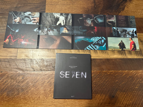 Seven (Se7en) 4K Ultra HD, Digibook, Brad Pit Classic, No Digital) – DVDHorrorman