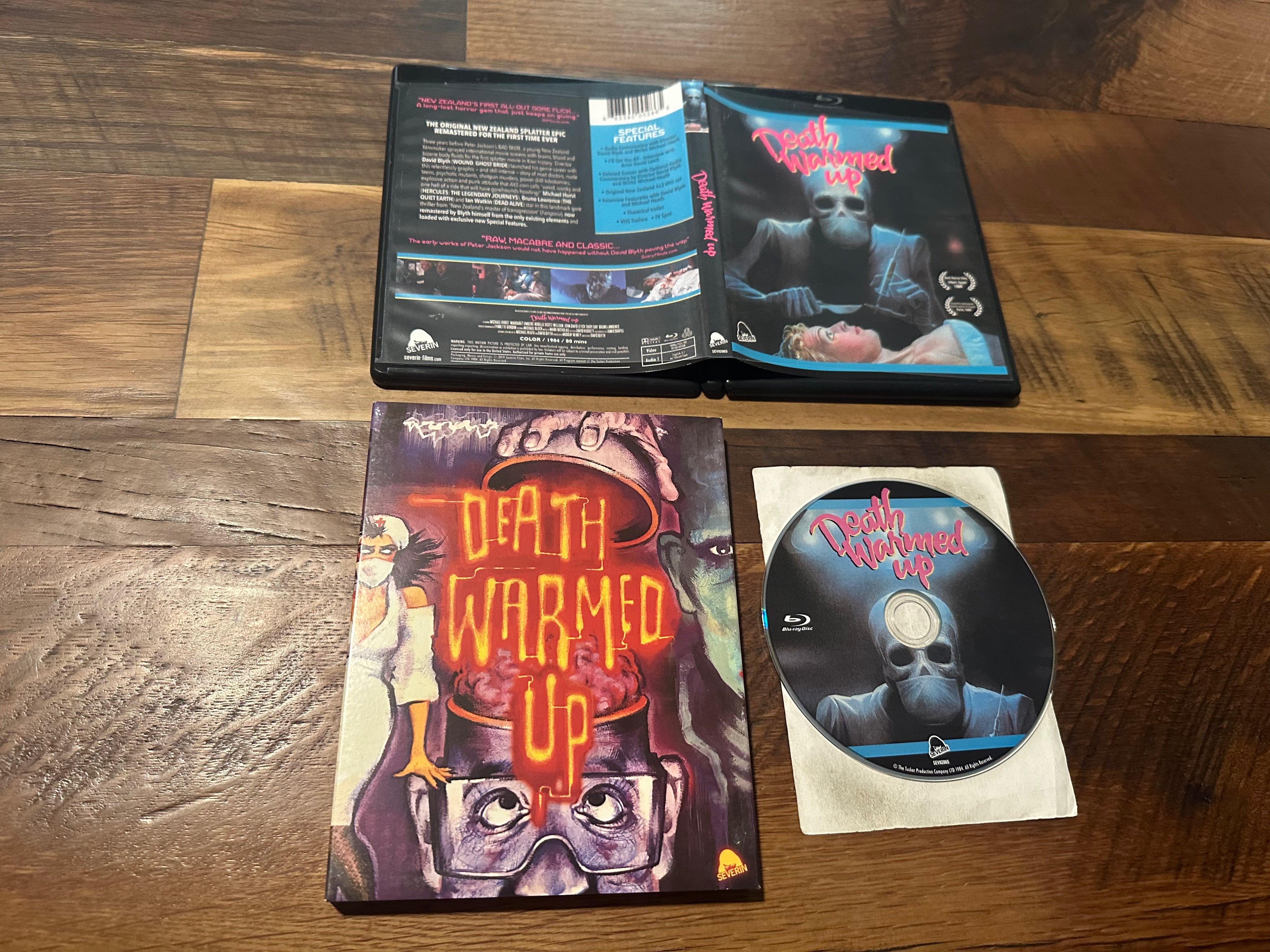 Death Warmed Up Blu ray-Severin Films-Slipcover-80’s Horror- – DVDHorrorman