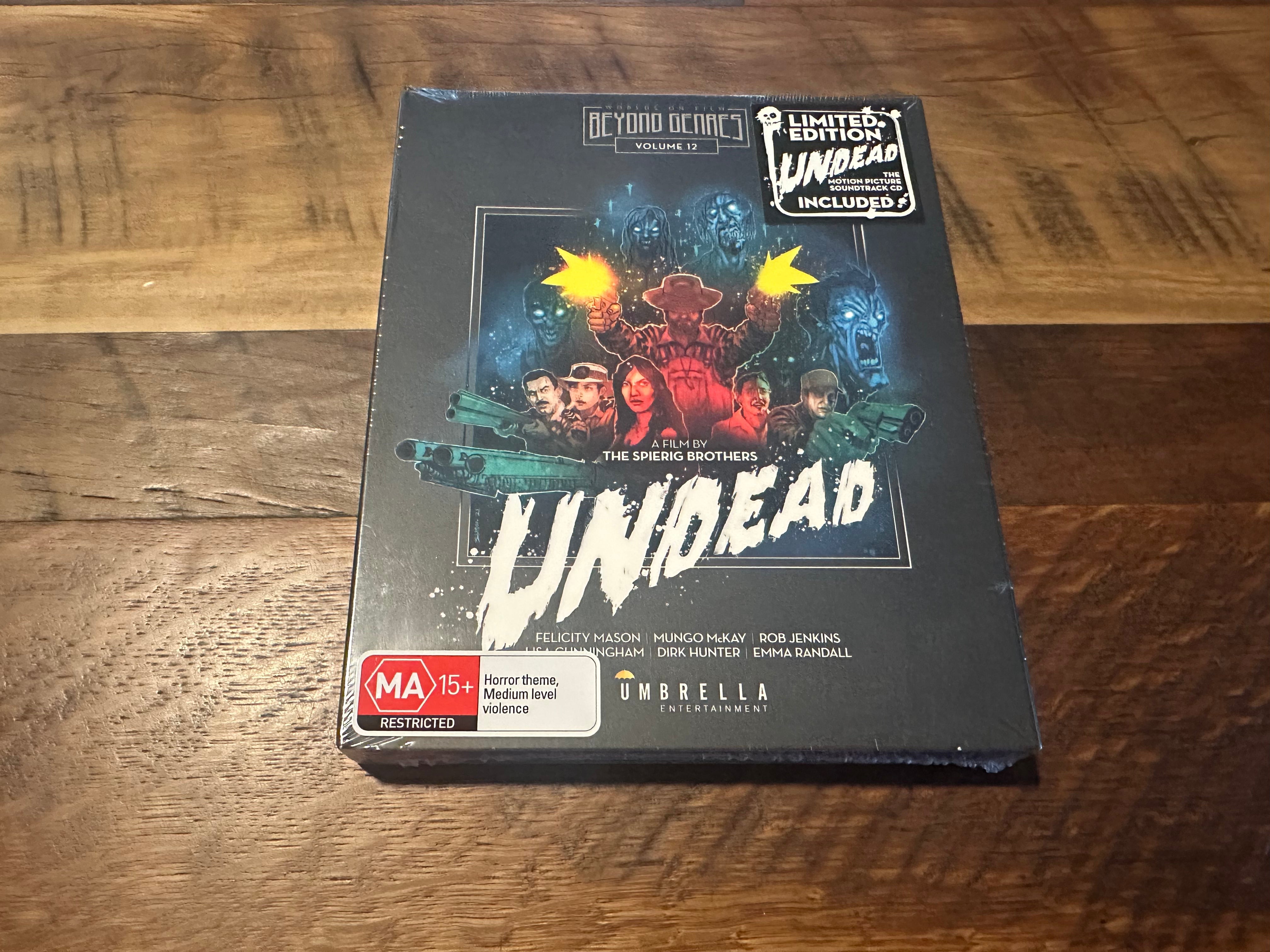 Undead Blu ray/CD-Umbrella Ent-Slipcover-Limited Ed-Soundtrack-NEW ...