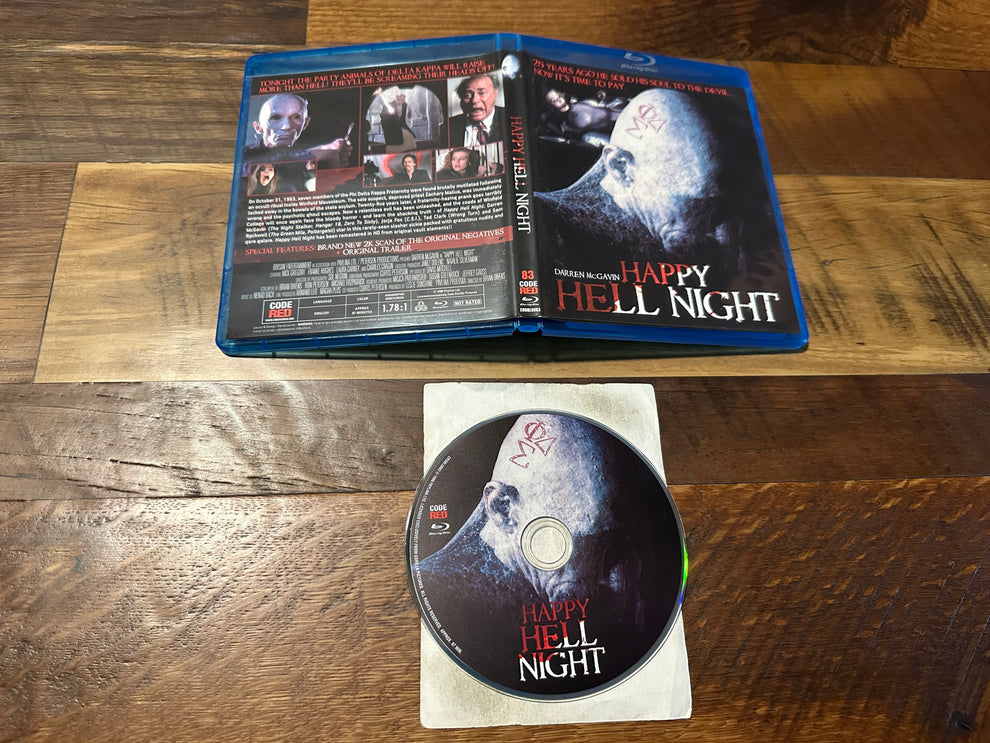 Happy Hell Night (Blu ray, Code Red, 90’s Horror Classic, Widescreen ...