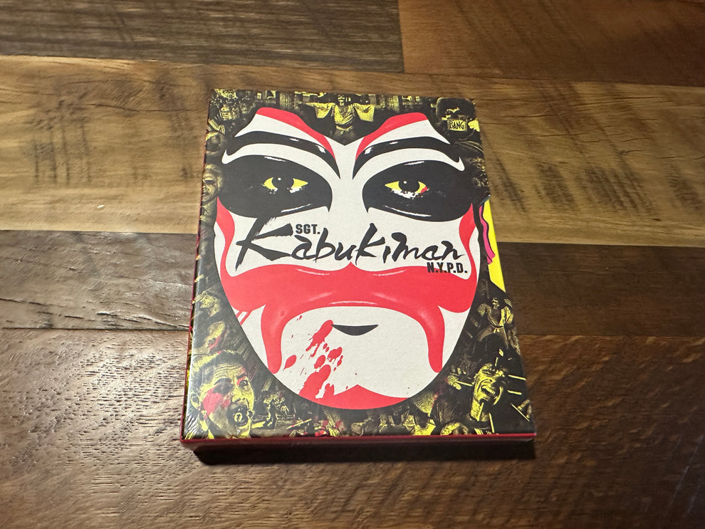 SGT.Kabukiman N.Y.P.D. (4K Ultra HD, Slipcase, Booklet, Classic, 3 Dis – DVDHorrorman