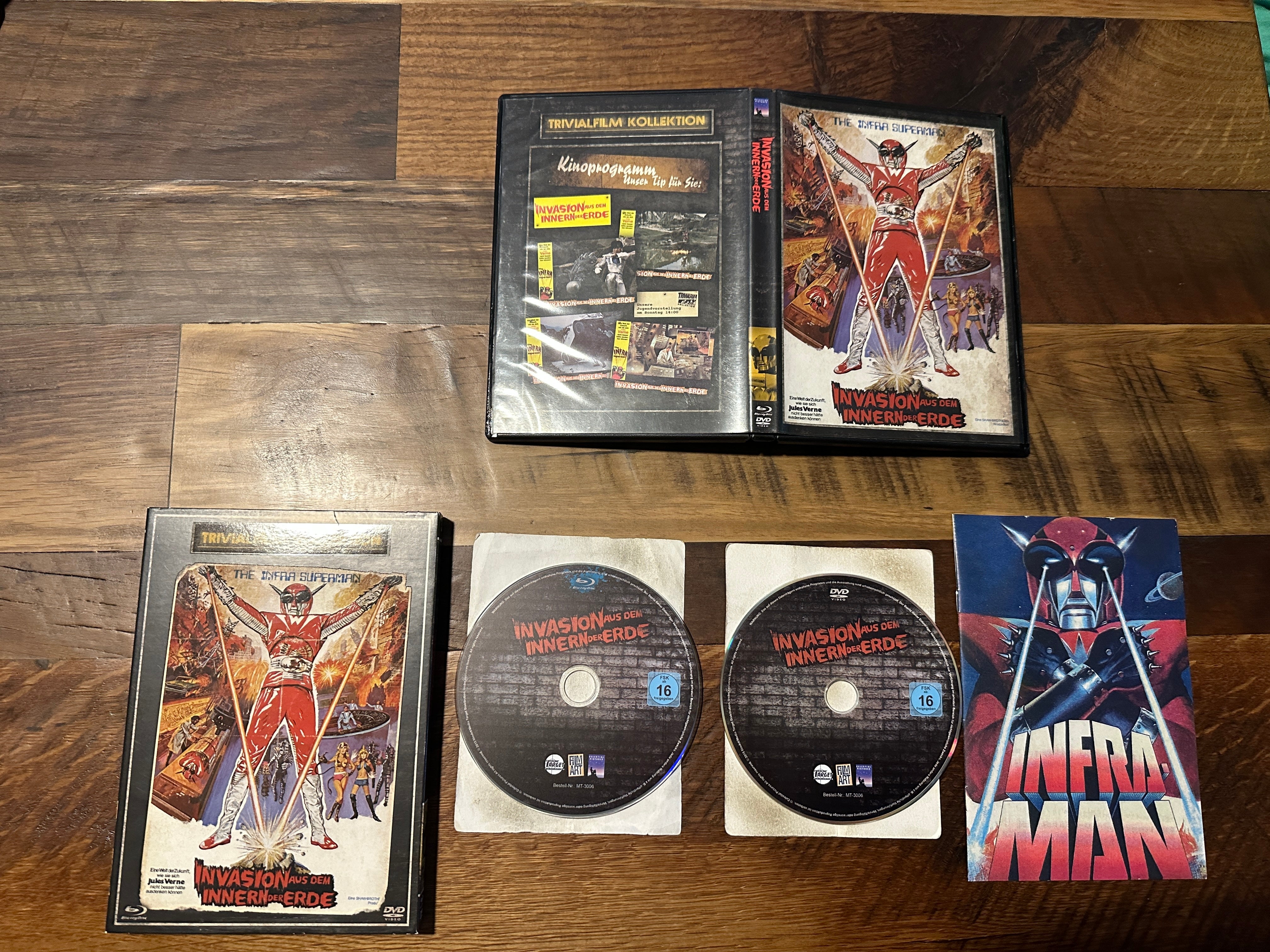 The Infra Man (Blu ray, Target Distribution, Slipcover, 1000 Made, Reg ...