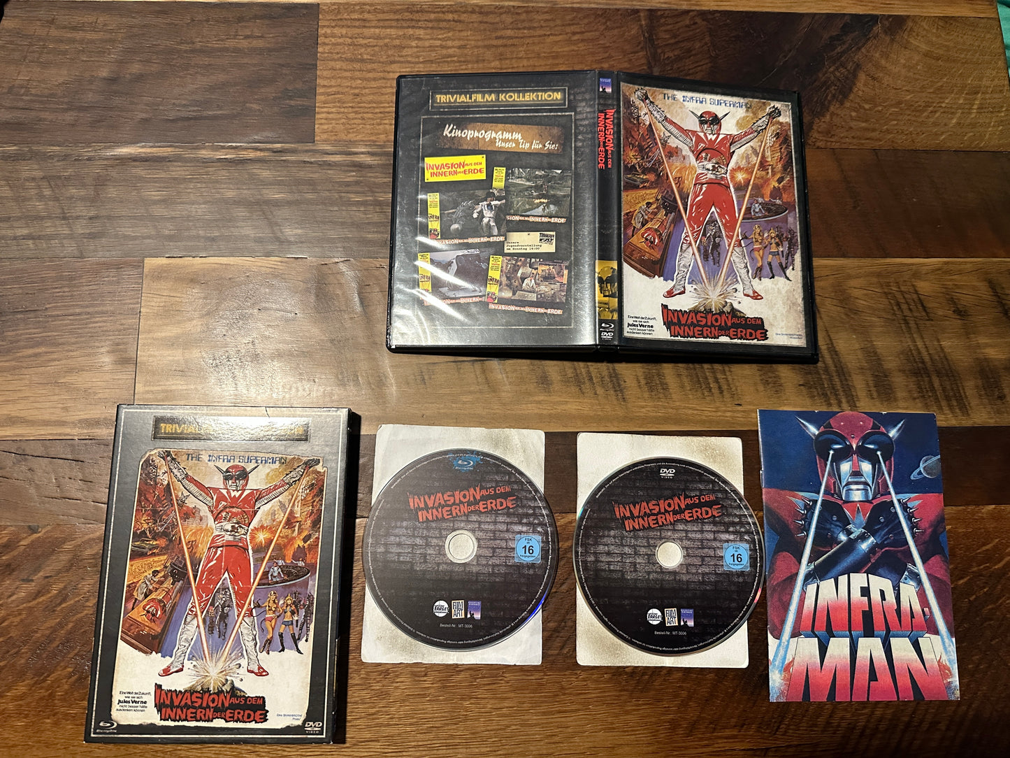 The Infra Man (Blu ray, Target Distribution, Slipcover, 1000 Made, Reg ...