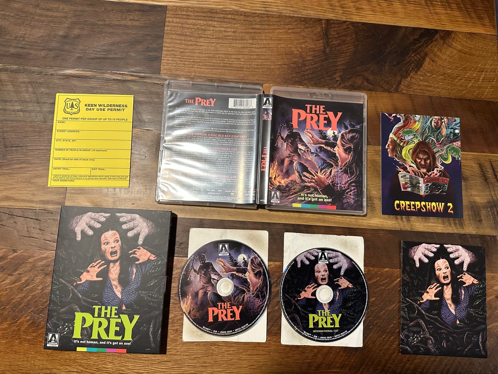 The Prey (Blu ray, Arrow Video, Rare Slipcover, Booklet,Limited Ed) – DVDHorrorman