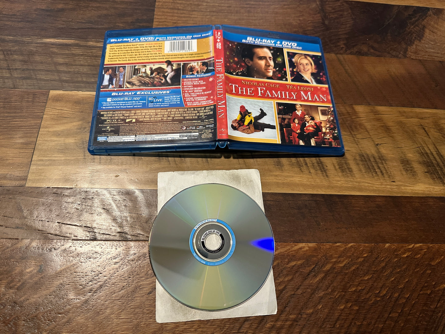 The Family Man (Blu ray/DVD, Universal, Nicholas Cage Classic ...