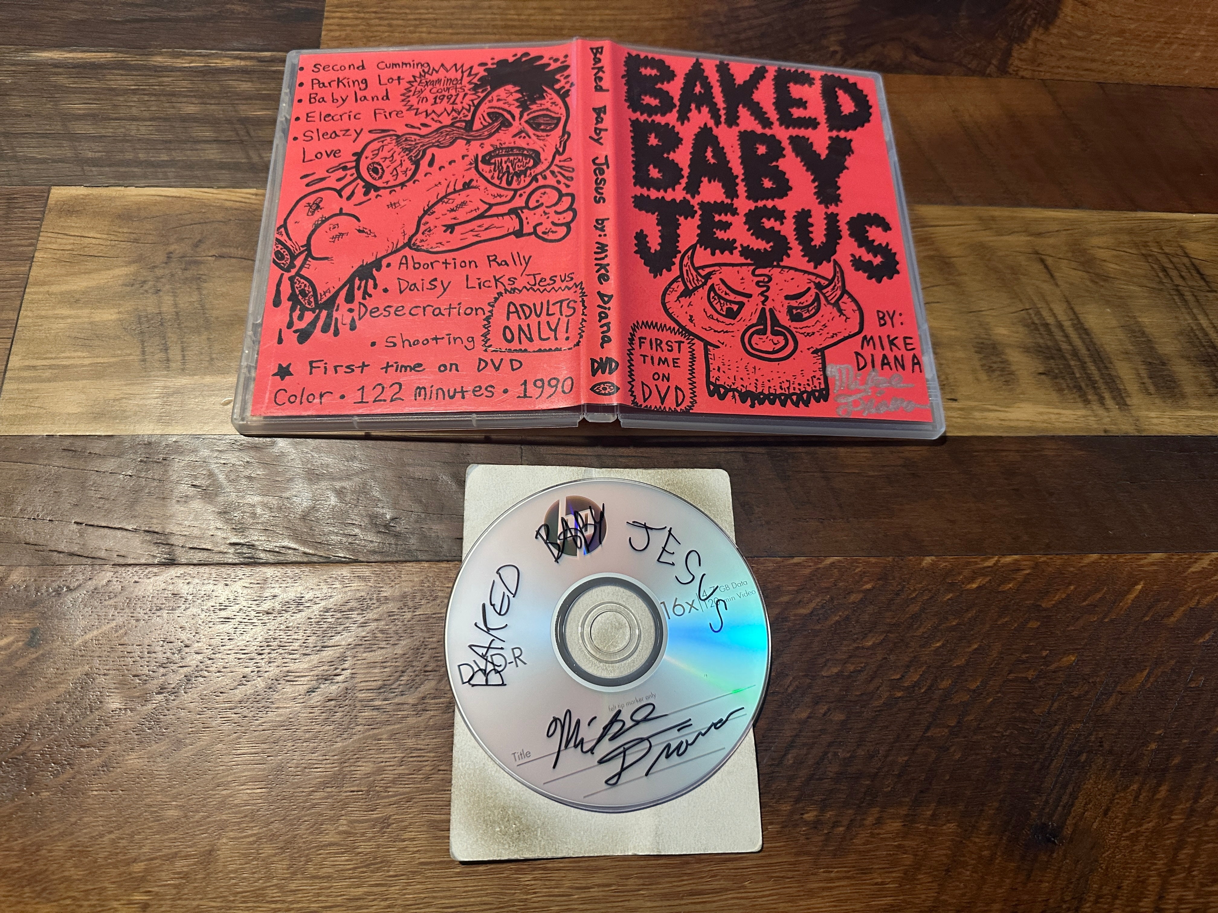 Baked Baby Jesus (DVD-R Signed, Very Obscure & Bizarre, HTF) – DVDHorrorman