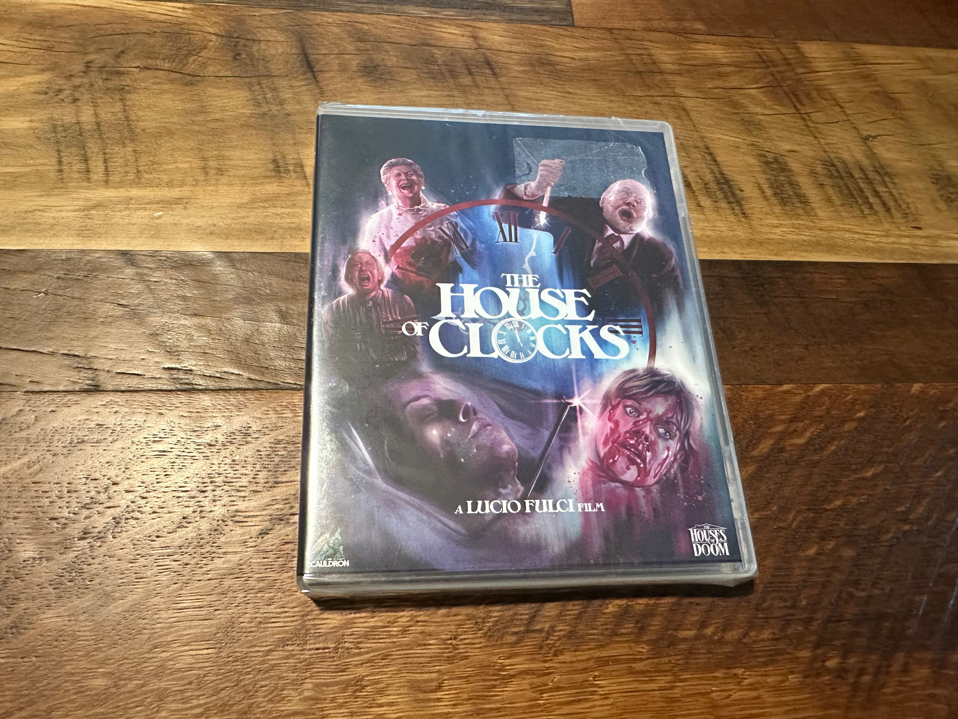 The House Of Clocks Blu ray-Cauldron-80’s Lucio Fulci-NEW/Sealed ...