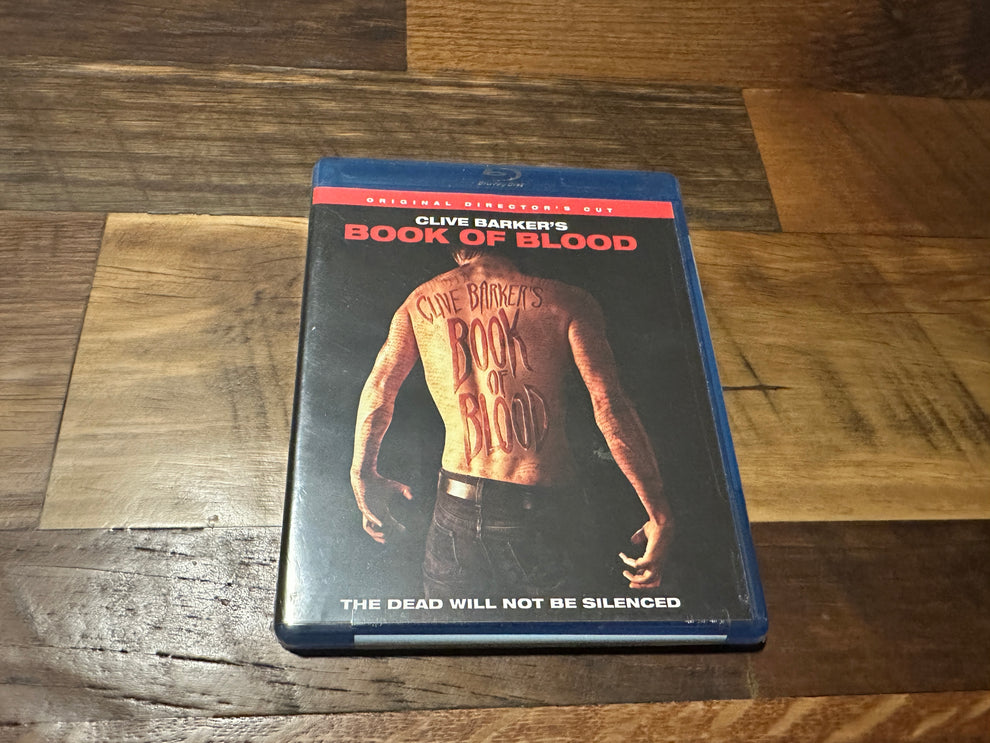 Clive Barker’s Book Of Blood (Blu ray, Lionsgate, Original Director’s ...