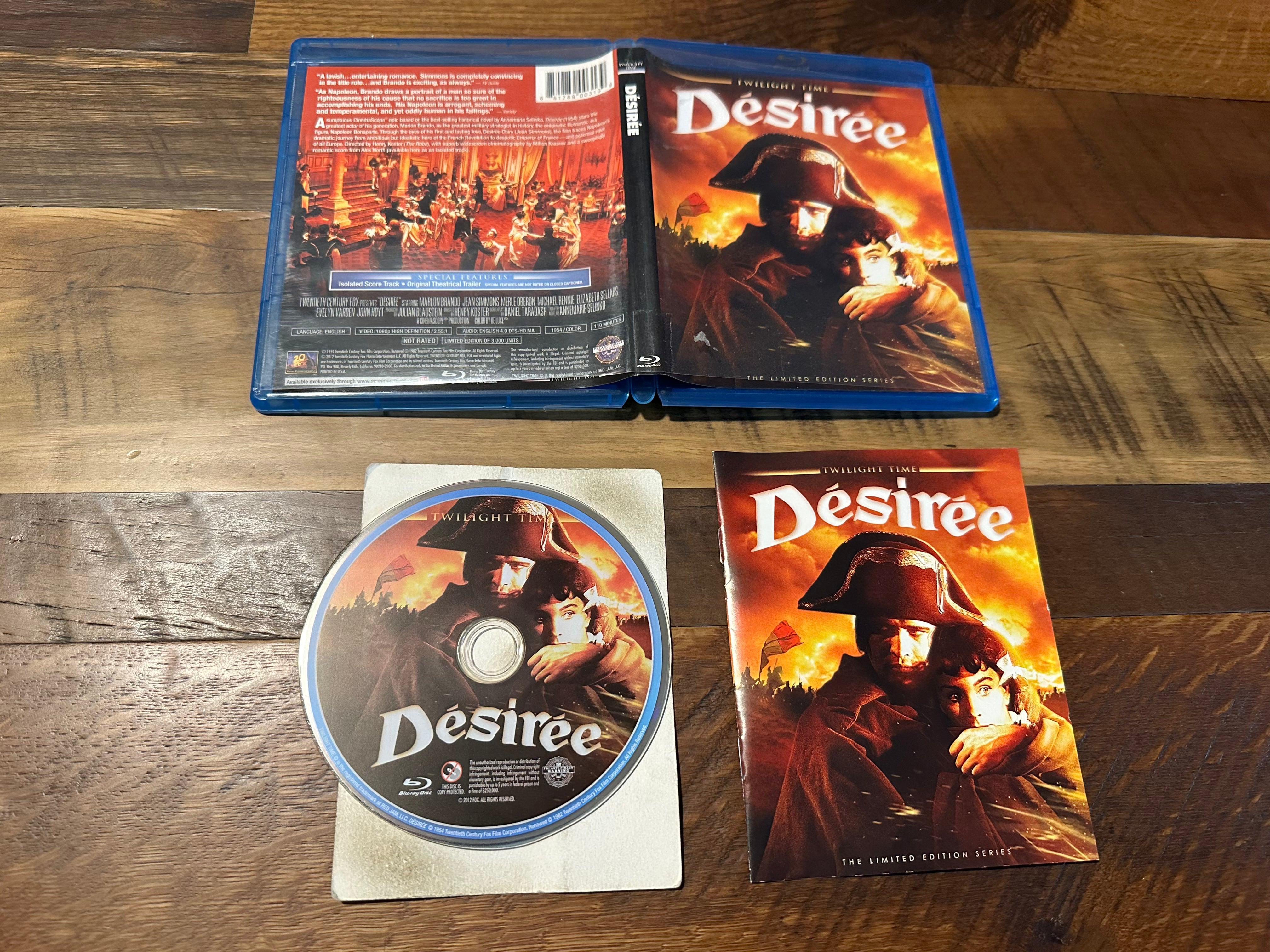 Desiree Blu ray-Twilight Time-Limited Edition-3000 Made-OOP- – DVDHorrorman