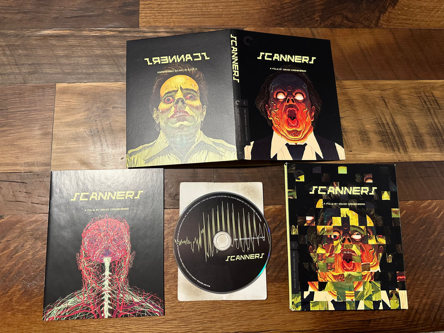 Scanners (Blu ray, Criterion Collection, David Cronenberg Classic ...