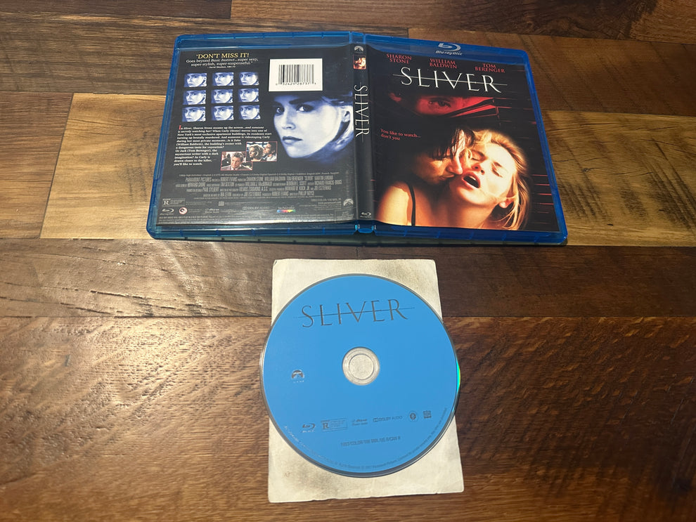 Sliver Blu ray-Paramount-Sharon Stone 90’s Classic-Widescreen ...