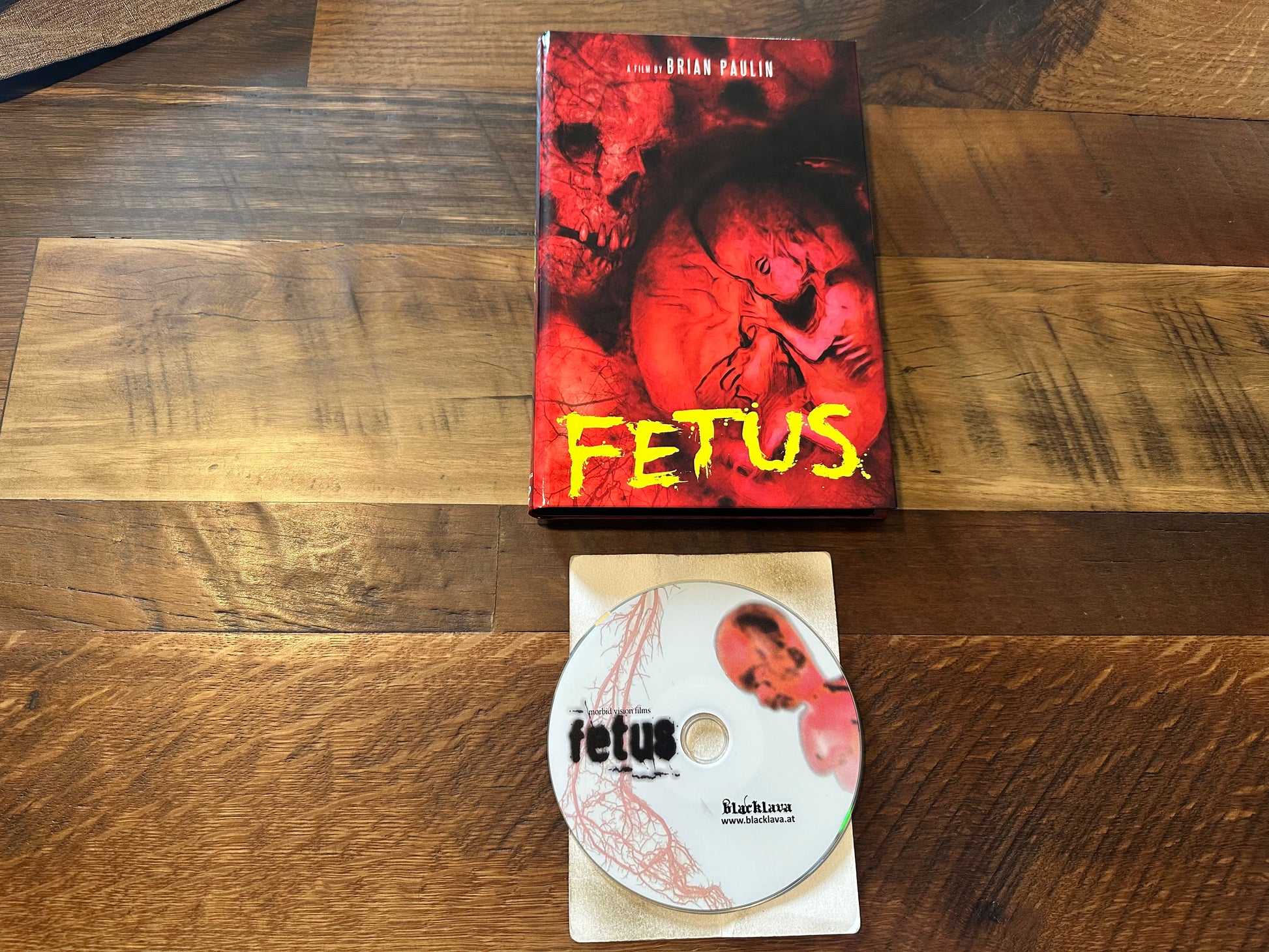 Fetus DVD-Blacklava-Brian Paulin Horror Classic-LG Hardbox-ONLY 66 Mad ...