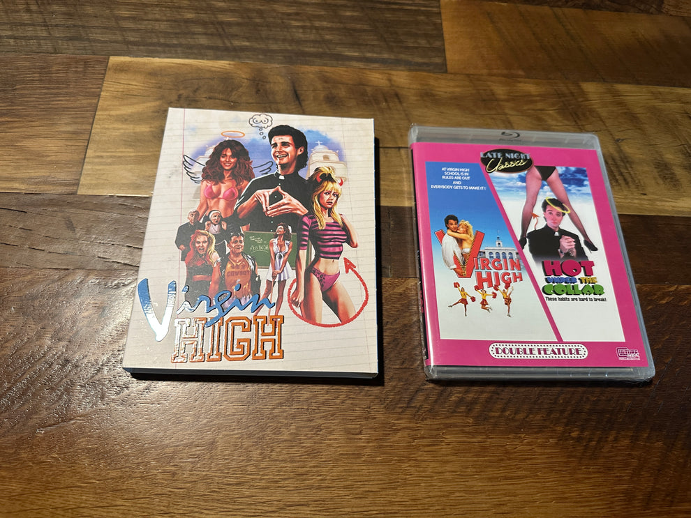 Virgin High & Hot Under The Collar Blu ray, Culture Shock, Slipcover ...