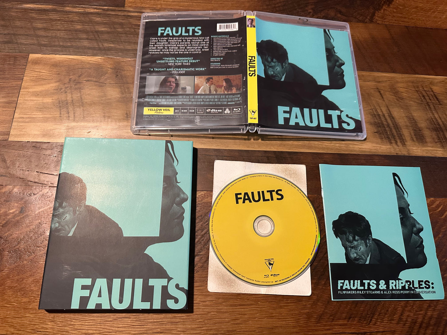 Faults Blu ray-Vinegar Syndrome Partner Label-Slipcover-2015 Classic ...