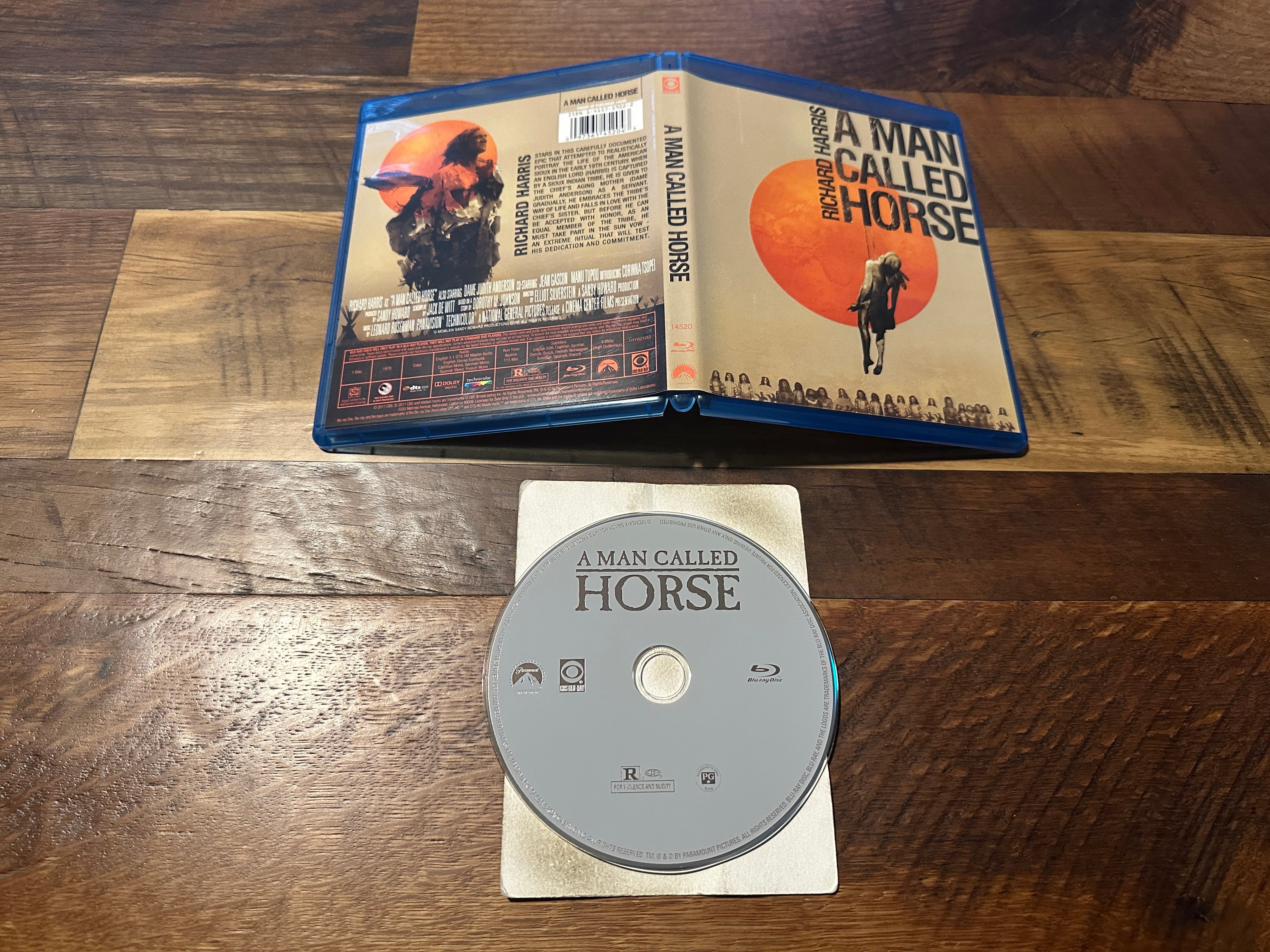 A Man Called Horse (Blu ray, Paramount, Richard Harris 70’s Classic ...