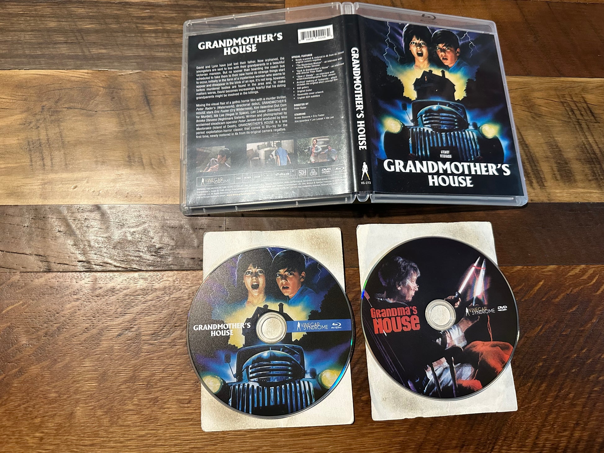 Grandmother’s House Blu ray/DVD-Vinegar Syndrome-80’s Horror – DVDHorrorman