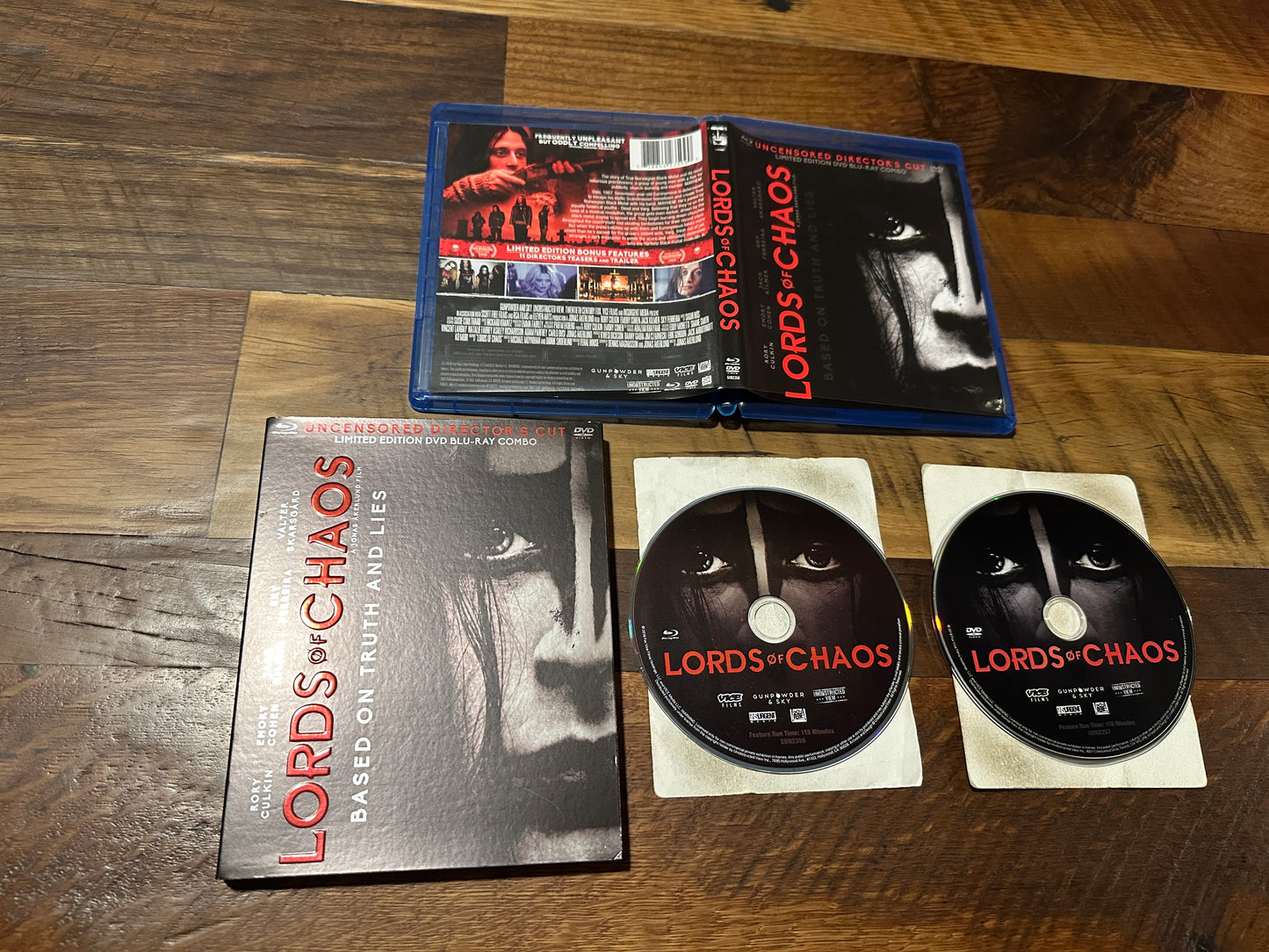Lords Of Chaos (Blu ray, Unobstructed View, Slipcover, Limited Ed) – DVDHorrorman